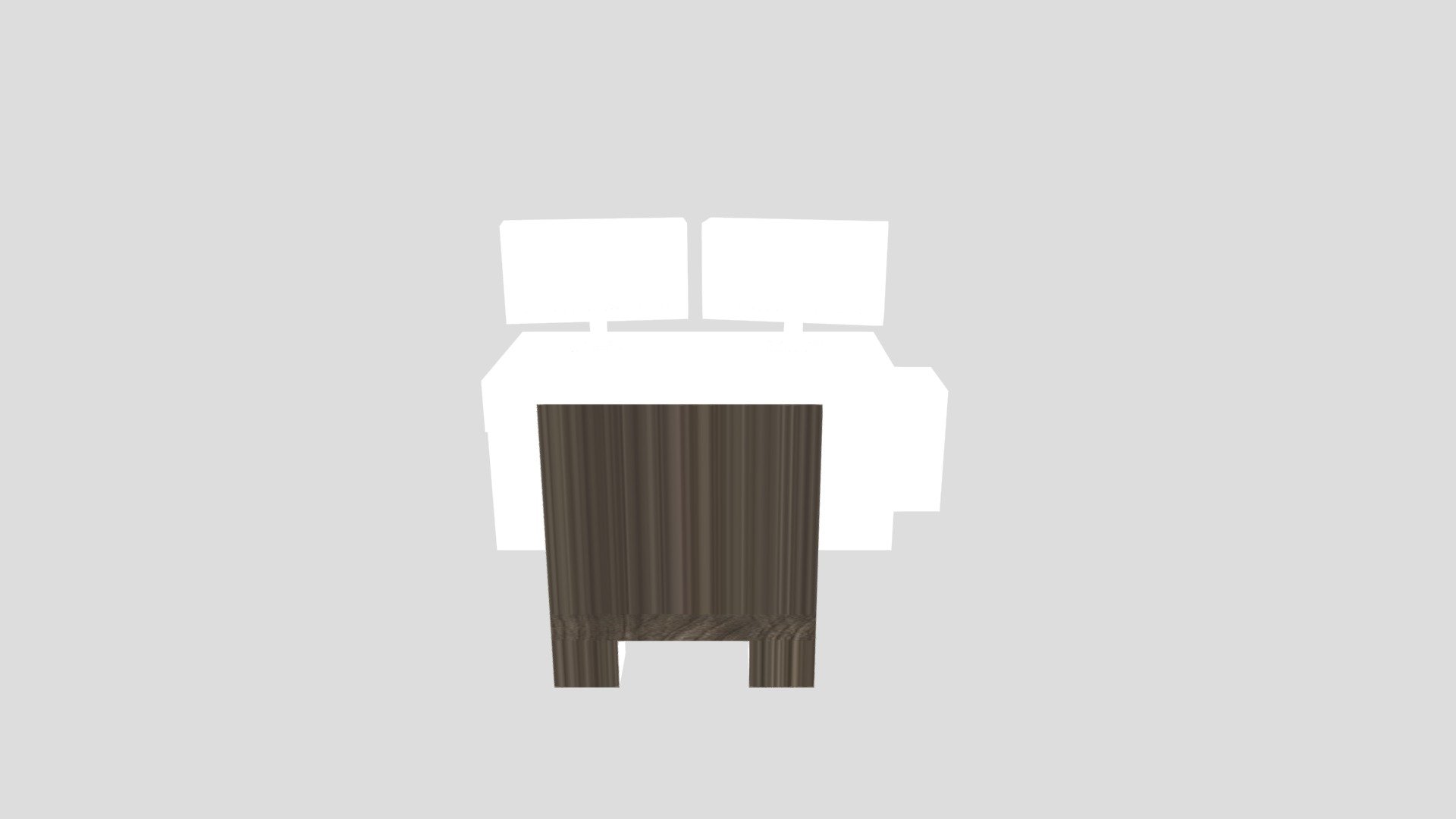 My Basic Low-poly Computer Desk - Download Free 3D model by Blue-Bot ...