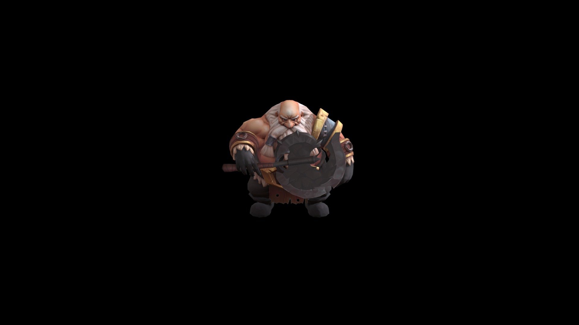 Dwarf Death - 3D model by gzarcero [96bafbd] - Sketchfab