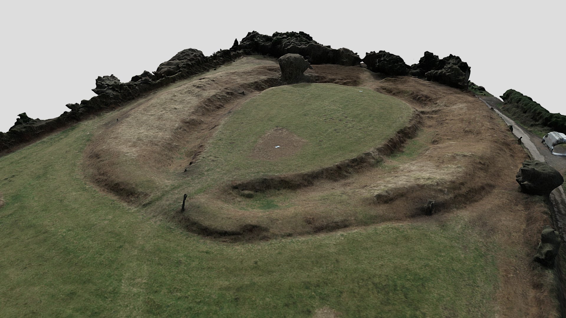 Castilly Henge - 3D model by mattbristow [96bb1c9] - Sketchfab