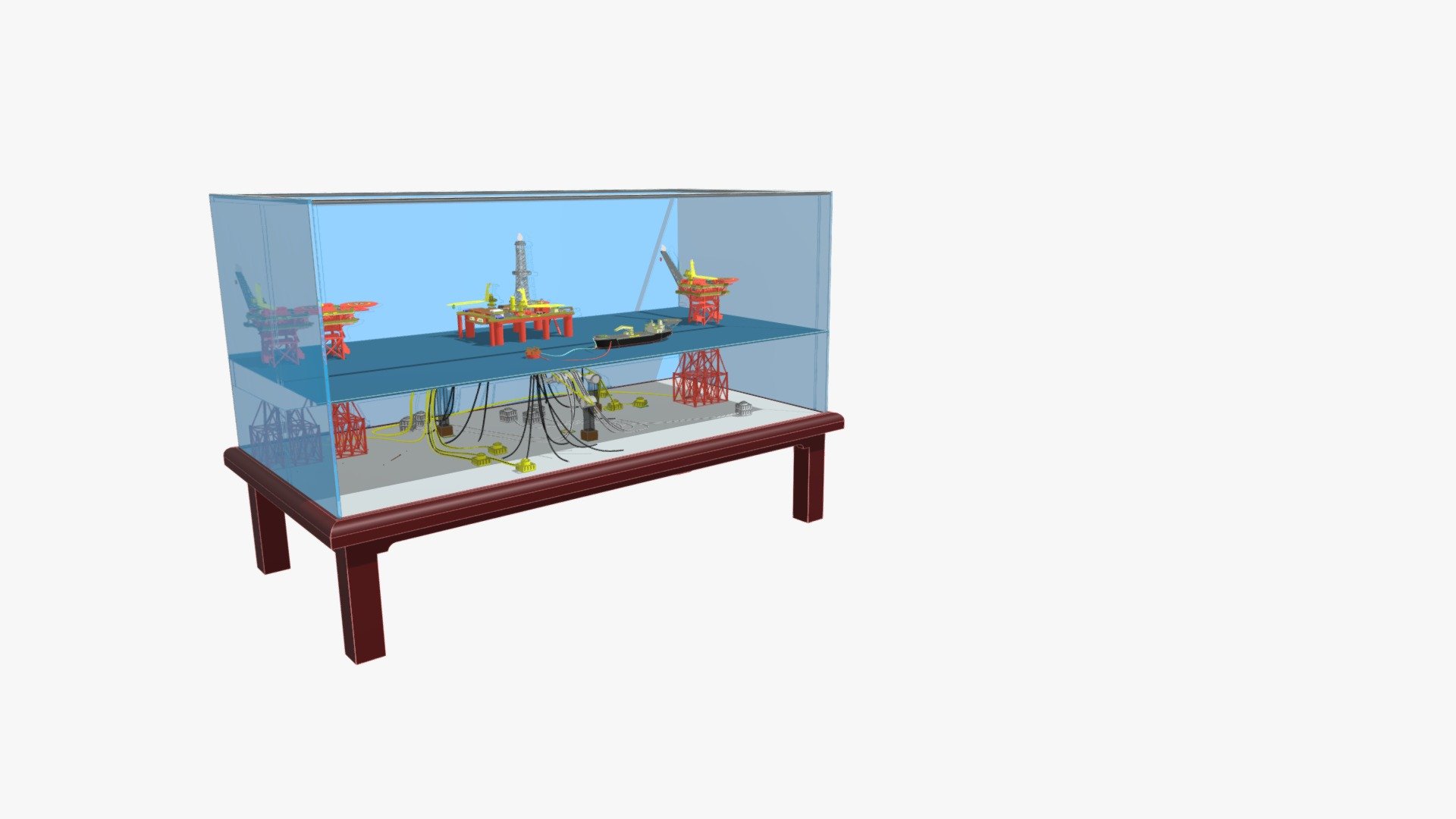 Giàn khoan mỏ đại hùng - 3D model by 3DPLUS.vn (@pattap) [96bb72e ...
