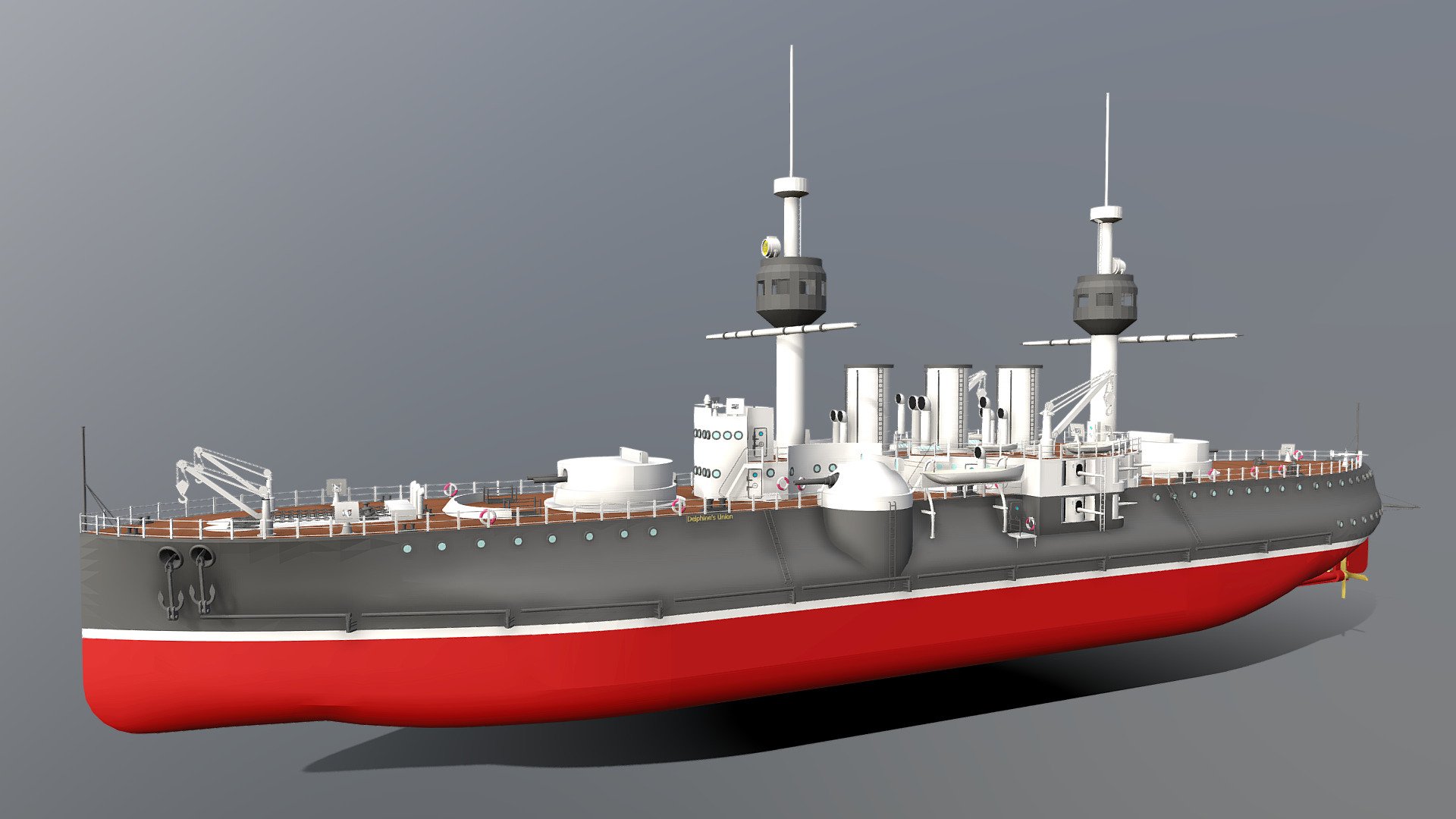 MNS Delphines Union - Download Free 3D model by martyn169 [96bba42 ...