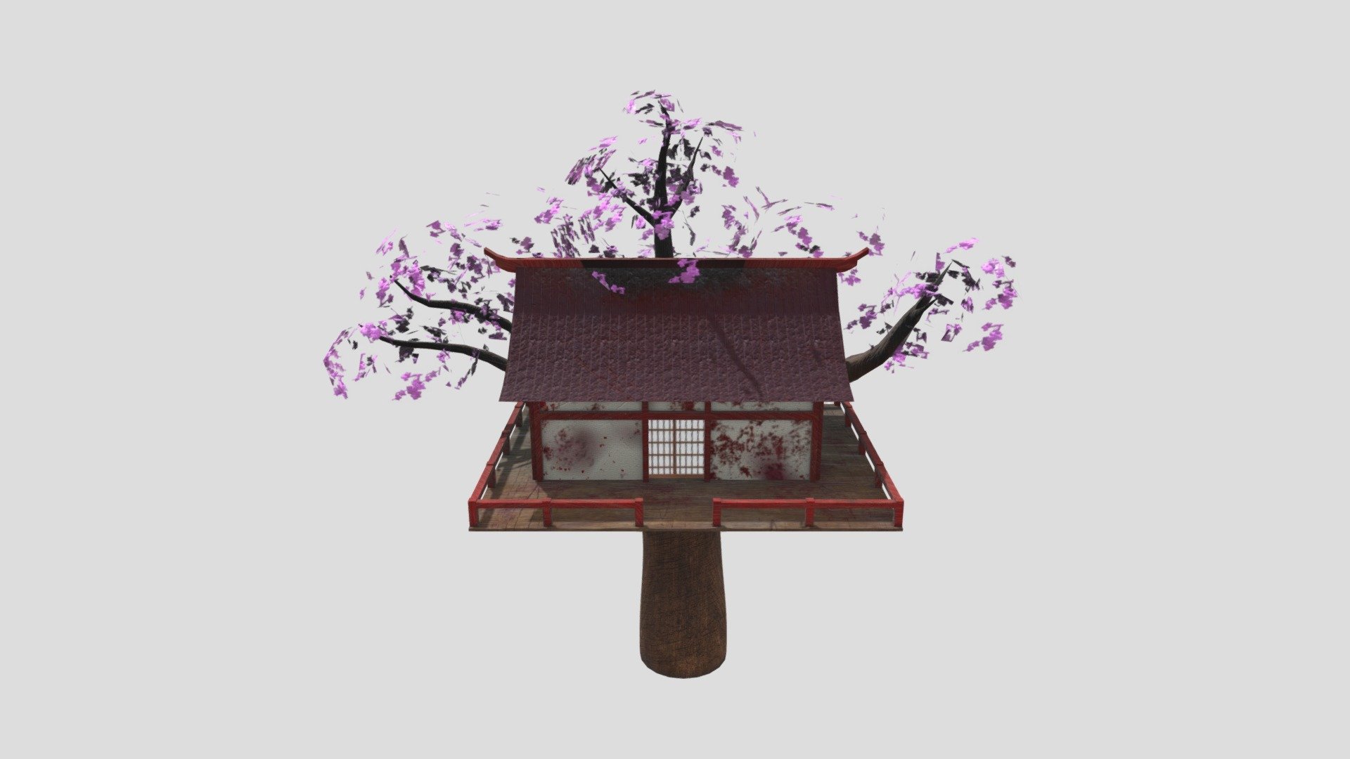 Treehouse Samurai Dojo - Download Free 3D model by Petar_Trichkov ...