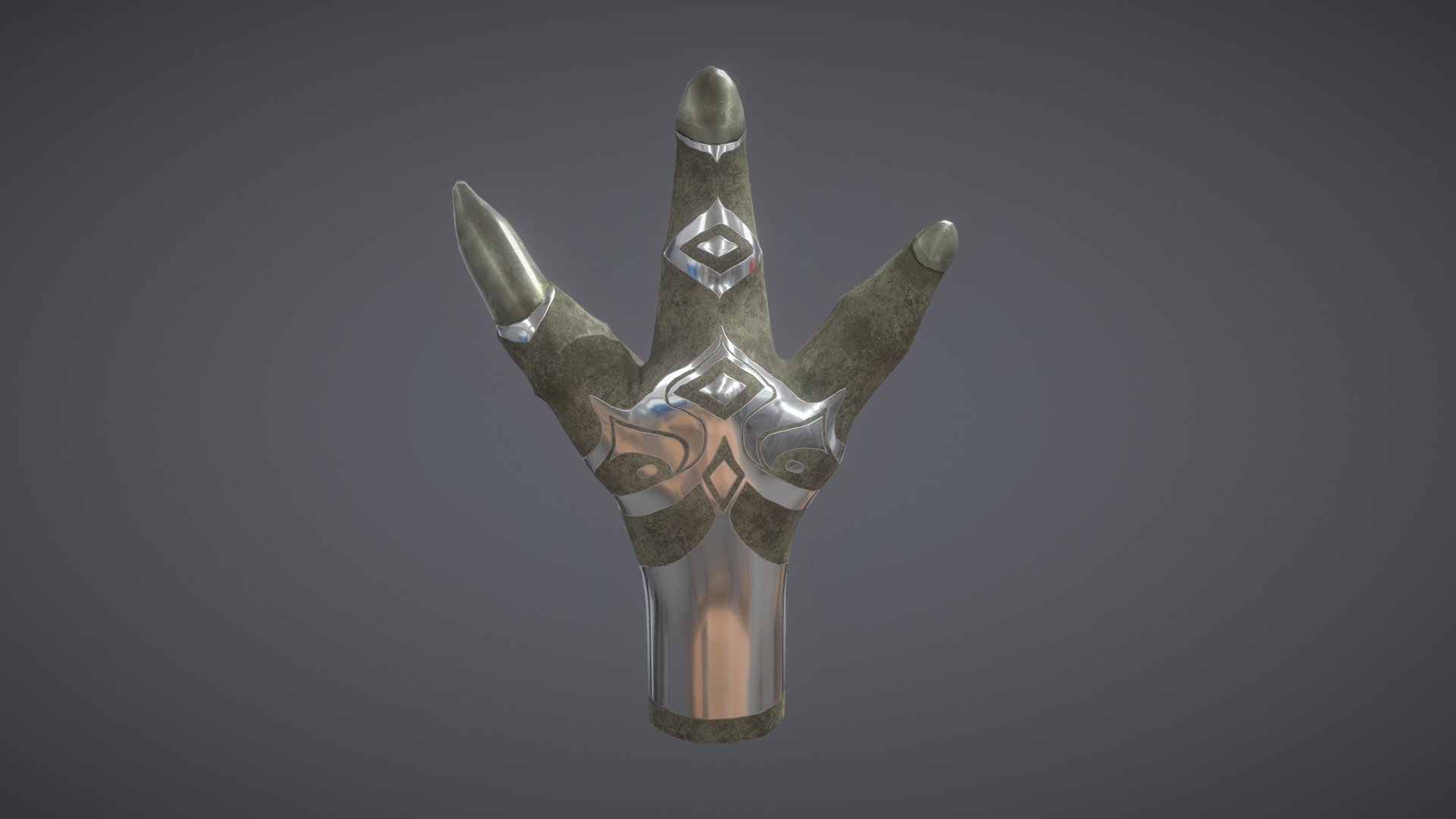 Stylished Alien Creature Hand - 3D model by Ryuukou3D (@Ryuukou ...