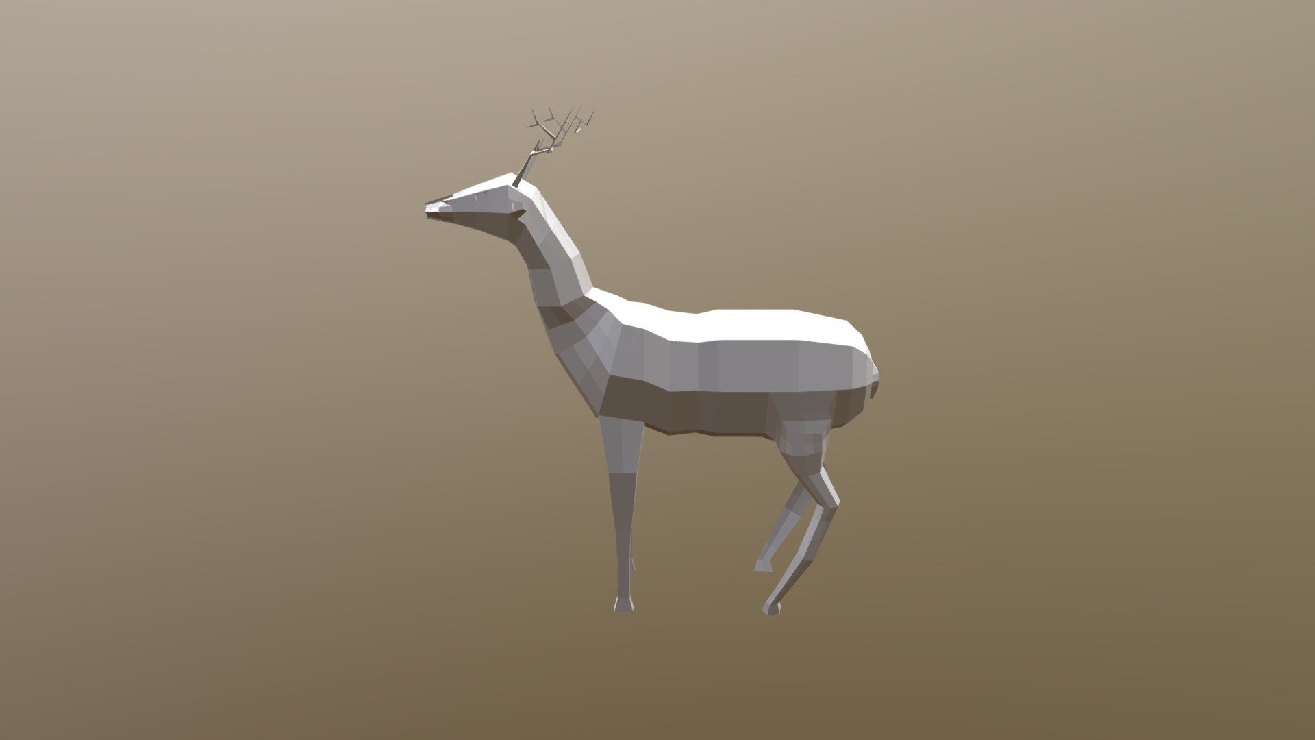 Deer - 3D model by etouikan [96bdb67] - Sketchfab