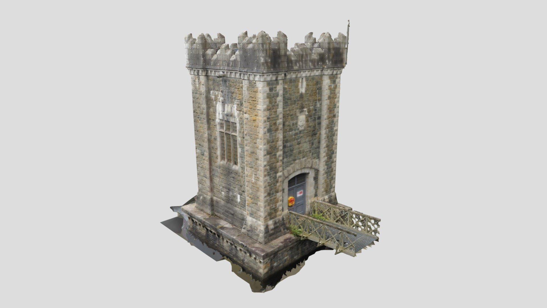 Draw Off Tower - Roundwood - 3D model by Jan_Nevrkla [96bf473] - Sketchfab
