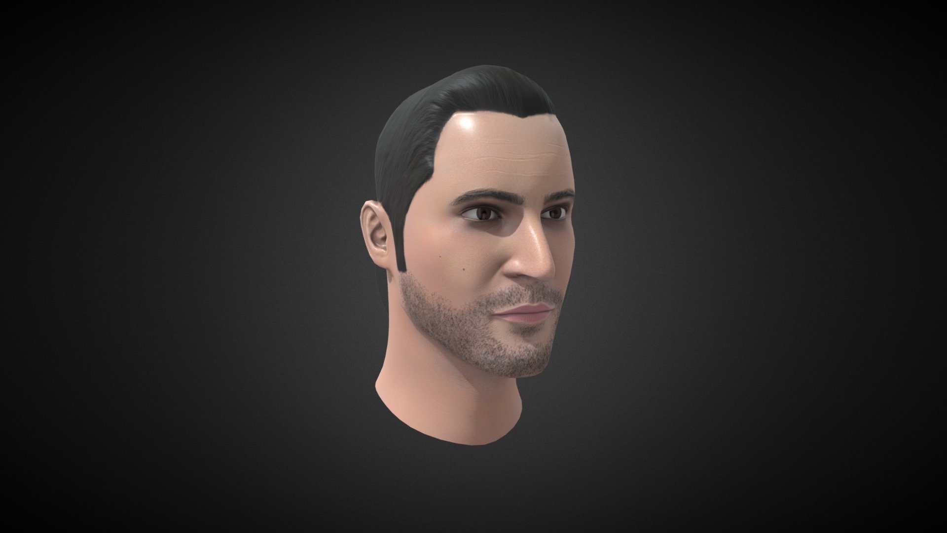 Tom Ellis Bust - 3D model by Natalie_AD [96bfbc1] - Sketchfab
