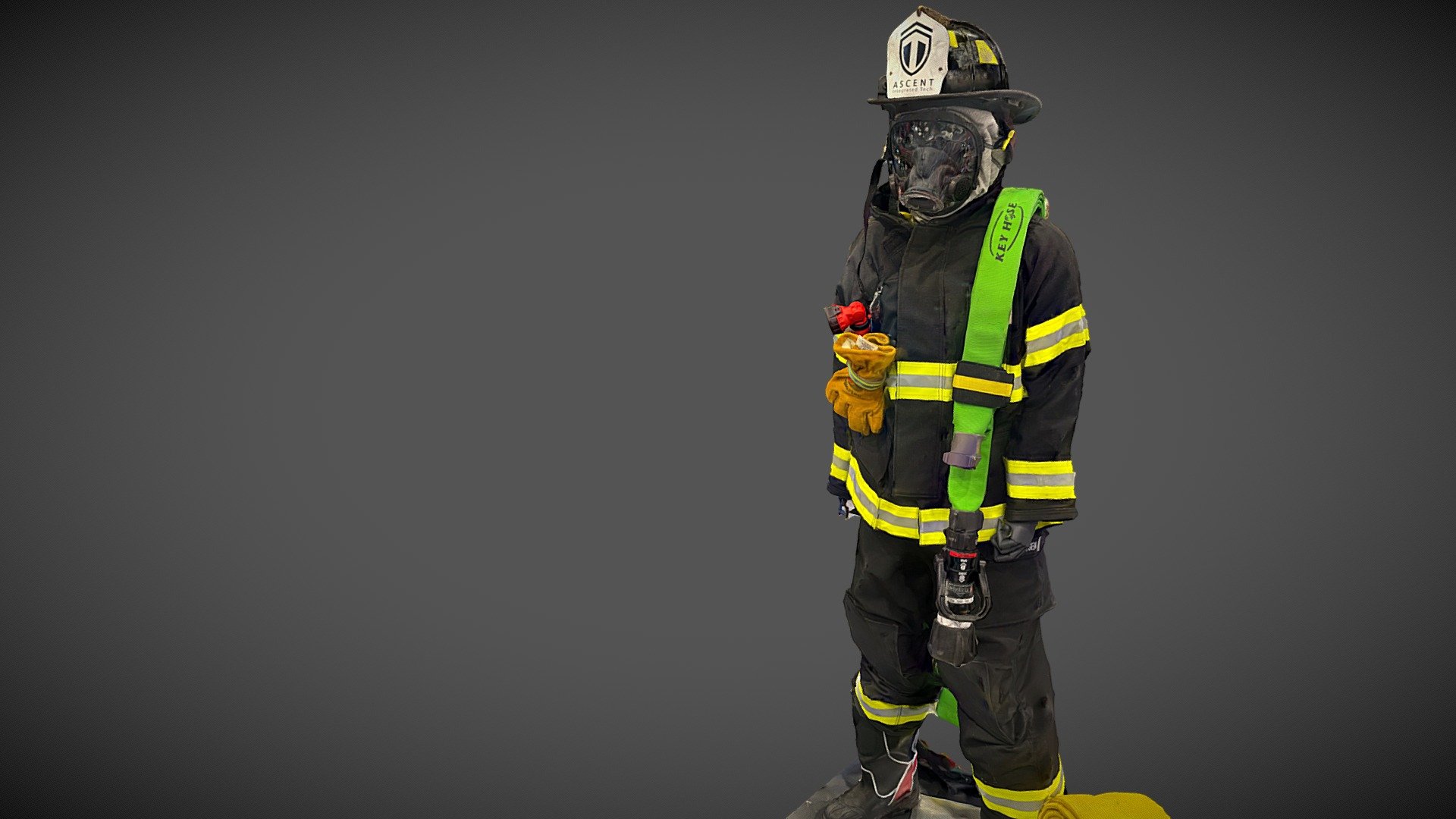 American firefighter Darley Indianapolis - Buy Royalty Free 3D model by ...