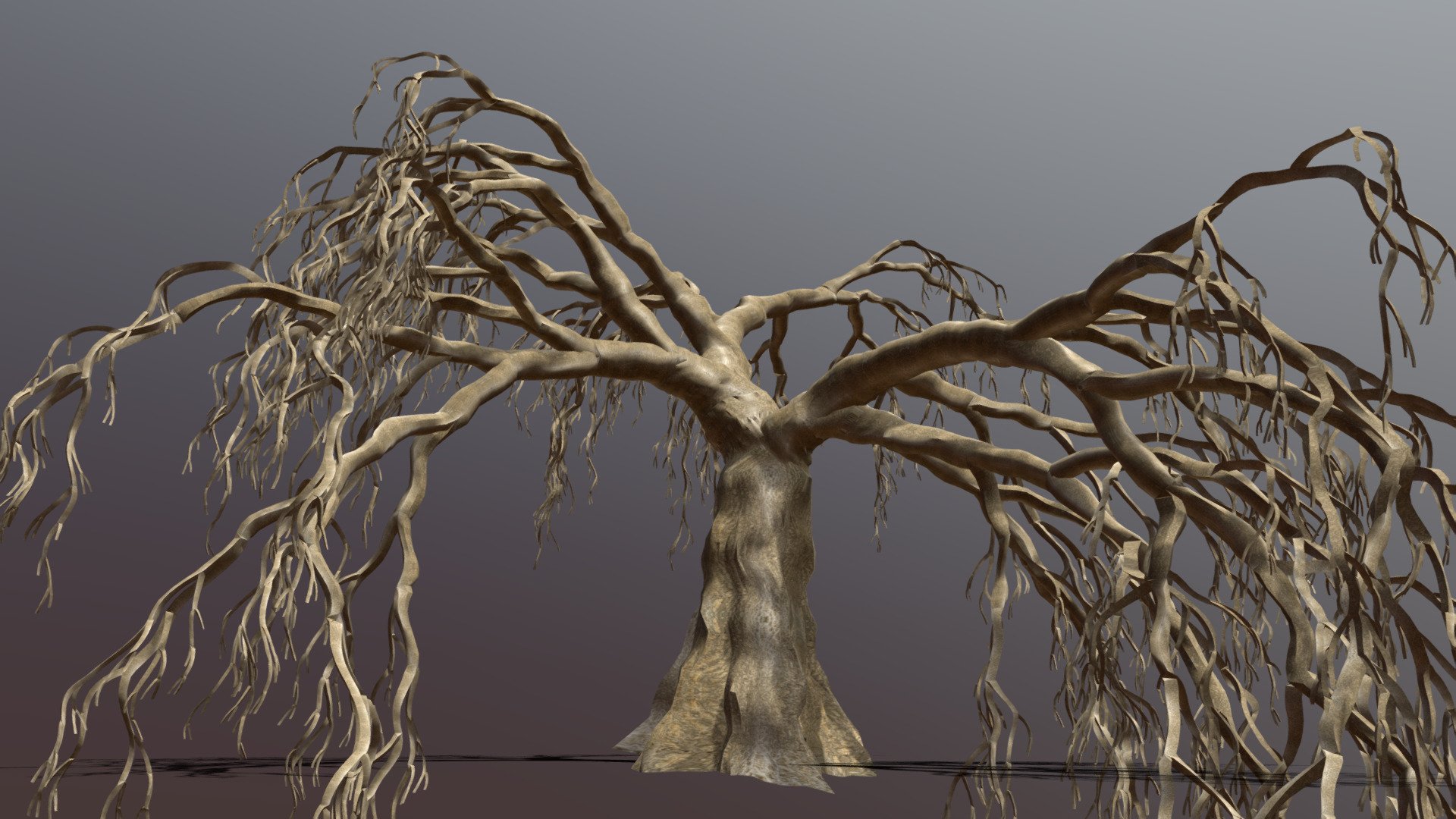 Old Willow (high-poly) - Download Free 3D model by Sereib [96c207c ...