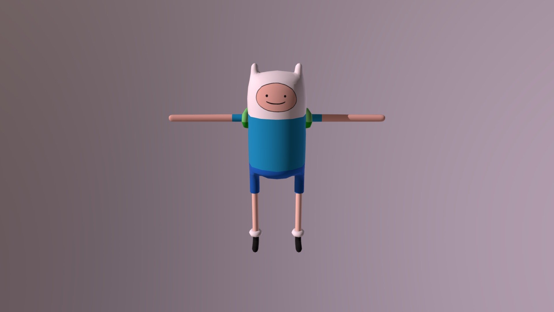 Finn "The Human" - Texturized - Download Free 3D model by EnerinX ...