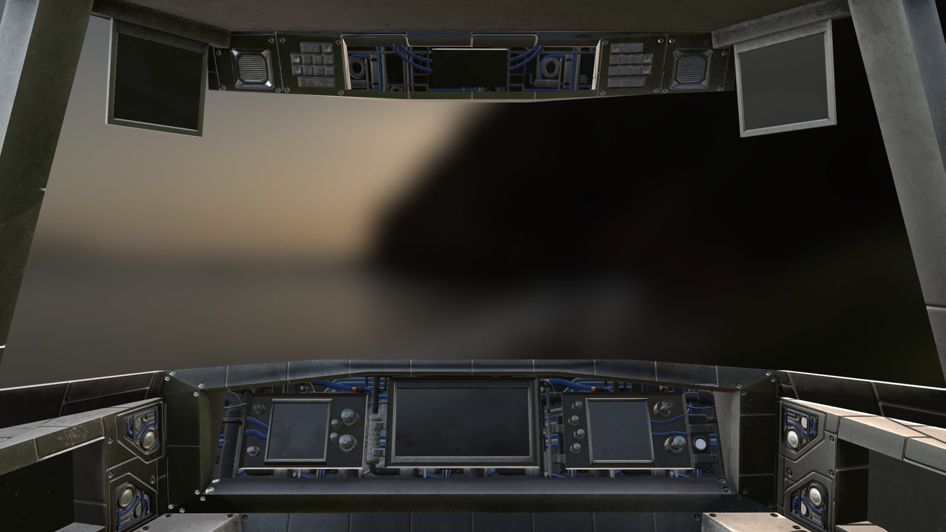Mech Cockpit - 3D model by amdigrigoli90 [96c32f9] - Sketchfab