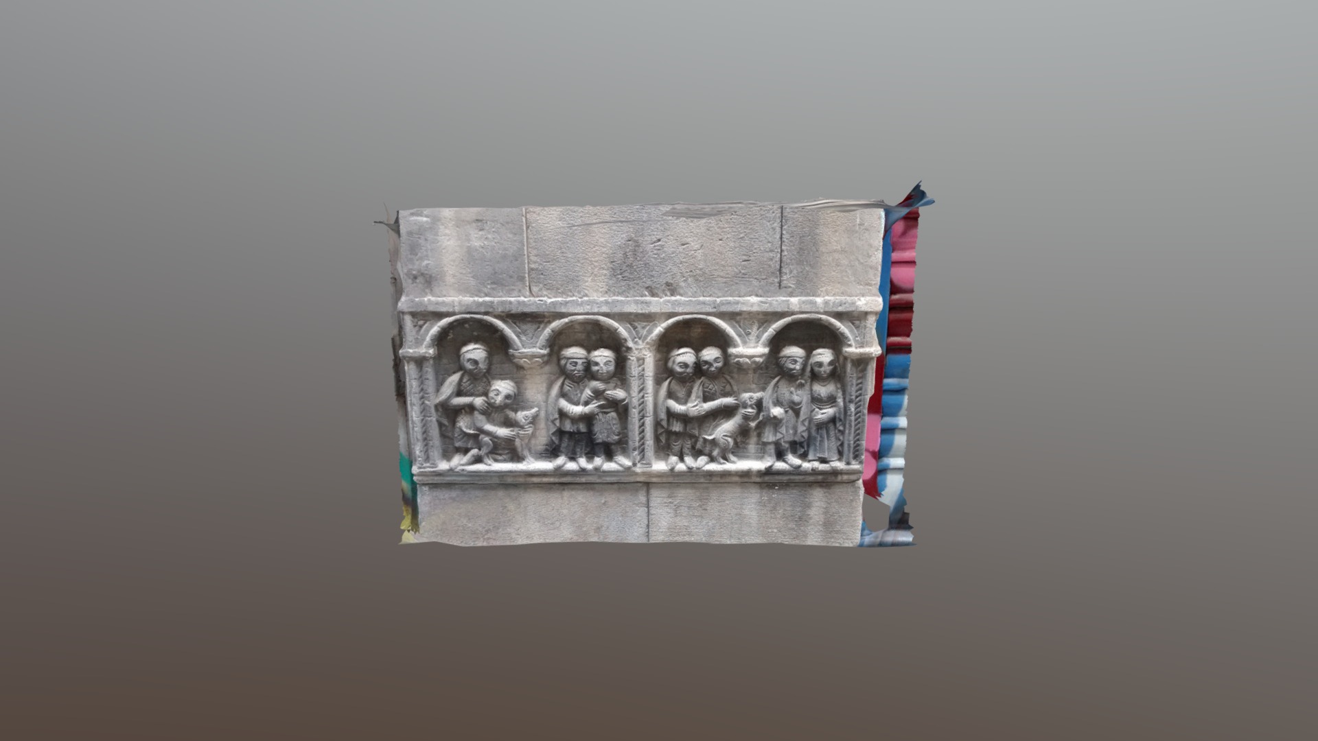 3DF Zephyr test - 3D model by ArchaeoSkelter (@AndreaFratta) [96c4141 ...