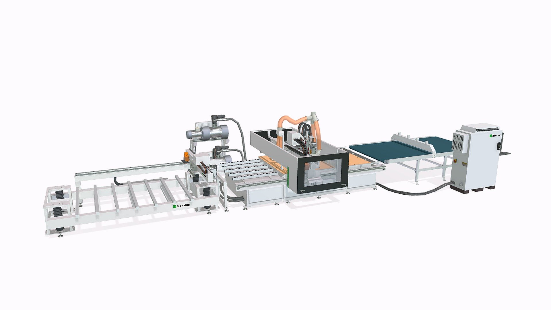 NCG3021L machine tool - 3D model by nanxing_ru [96c55e2] - Sketchfab