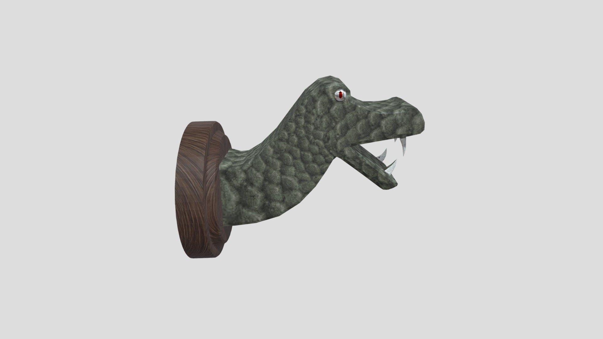 cubic snake head - 3D model by bobawader [96c577d] - Sketchfab
