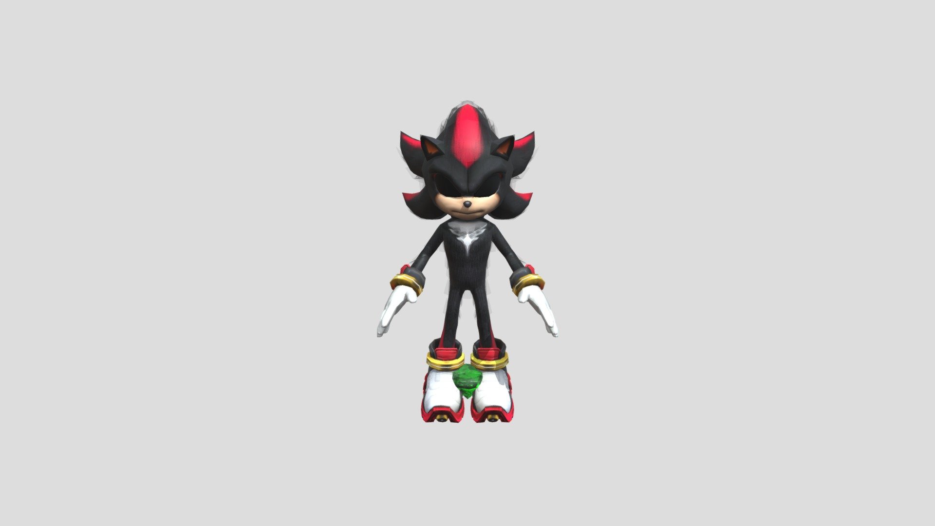 Shadow Movie Rig Blend (Sonic Movie 3) - Download Free 3D model by ...