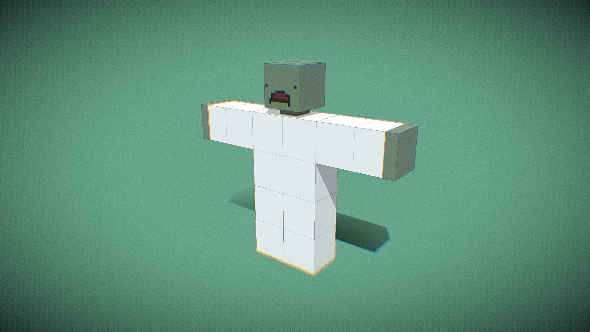 Unturned Zombie - Download Free 3D model by Checktech43 ...