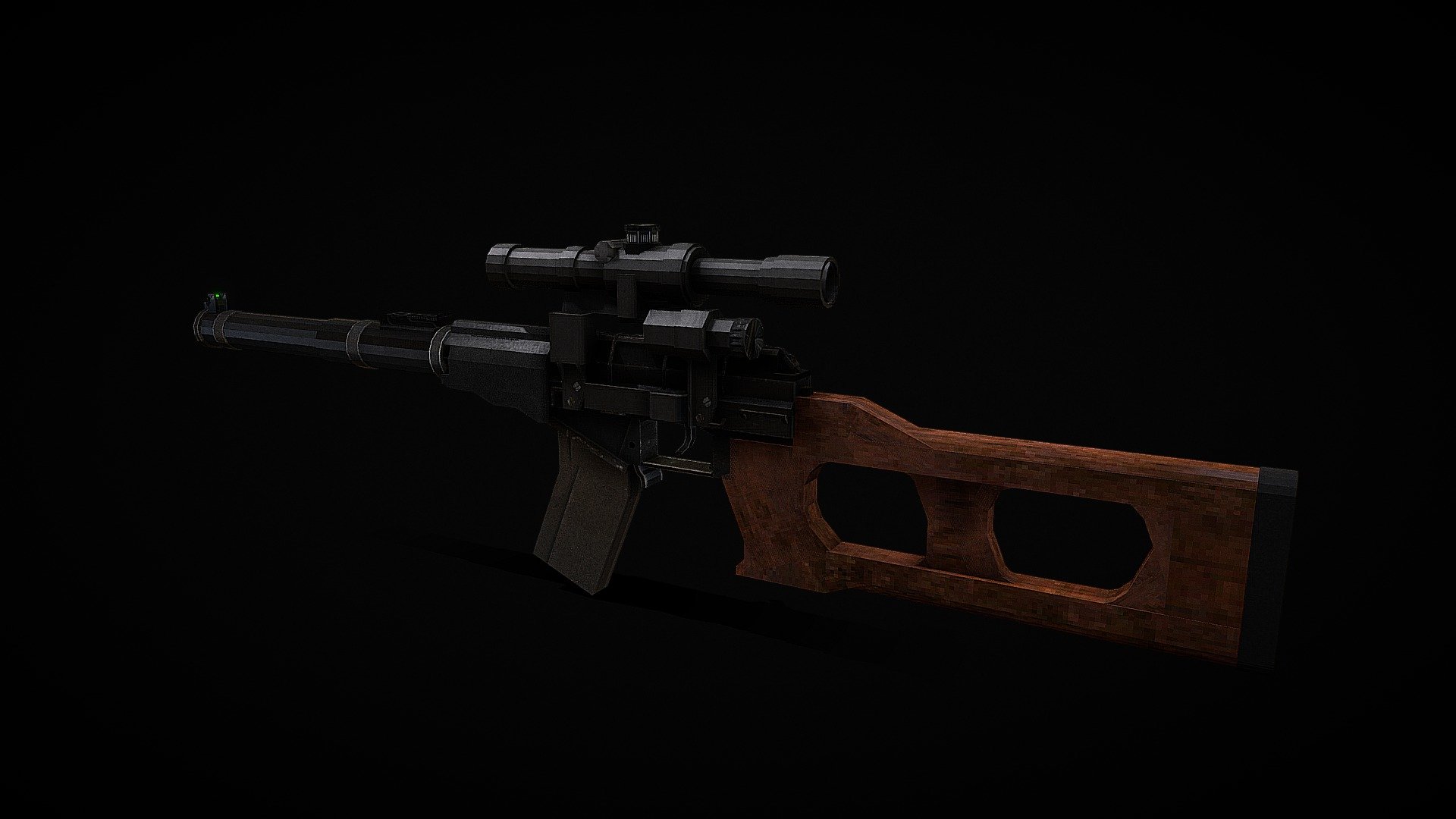 VSS (Low poly) - 3D model by QuartekStudio [96c6337] - Sketchfab
