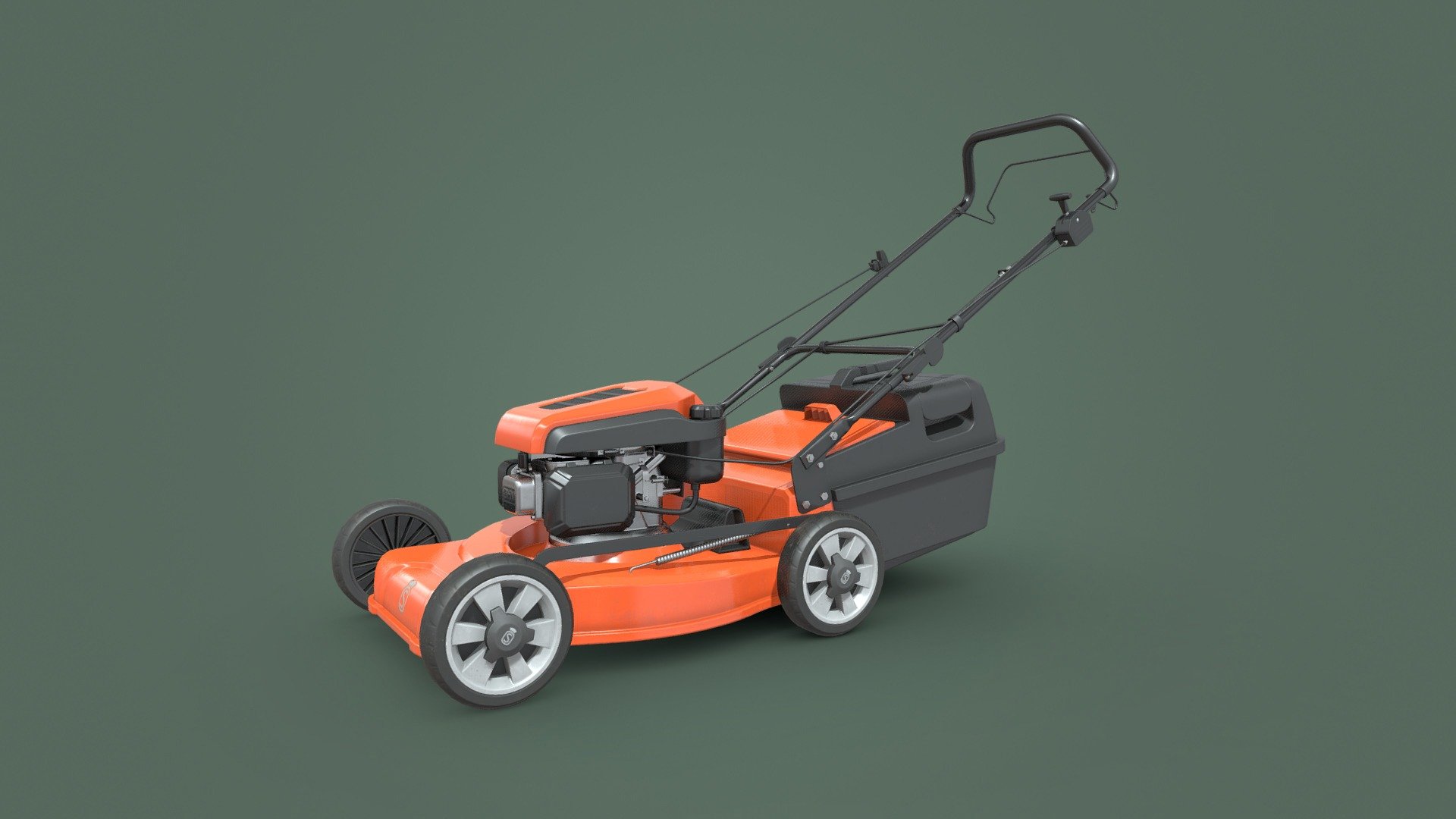 Lawn Mower - Buy Royalty Free 3D model by Rescue3D Assets (@rescue3d ...