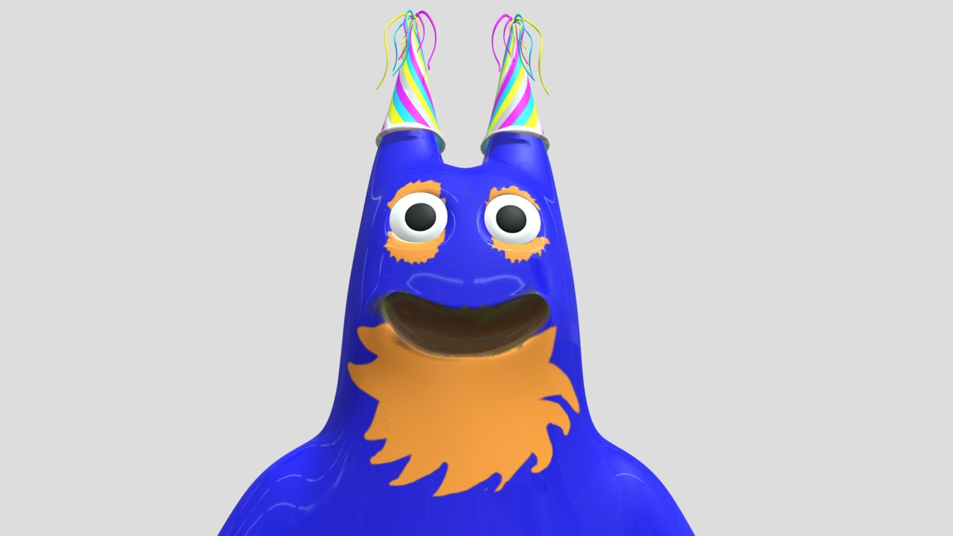 Flumbo with party hats - Download Free 3D model by Bittergiggle Playz ...