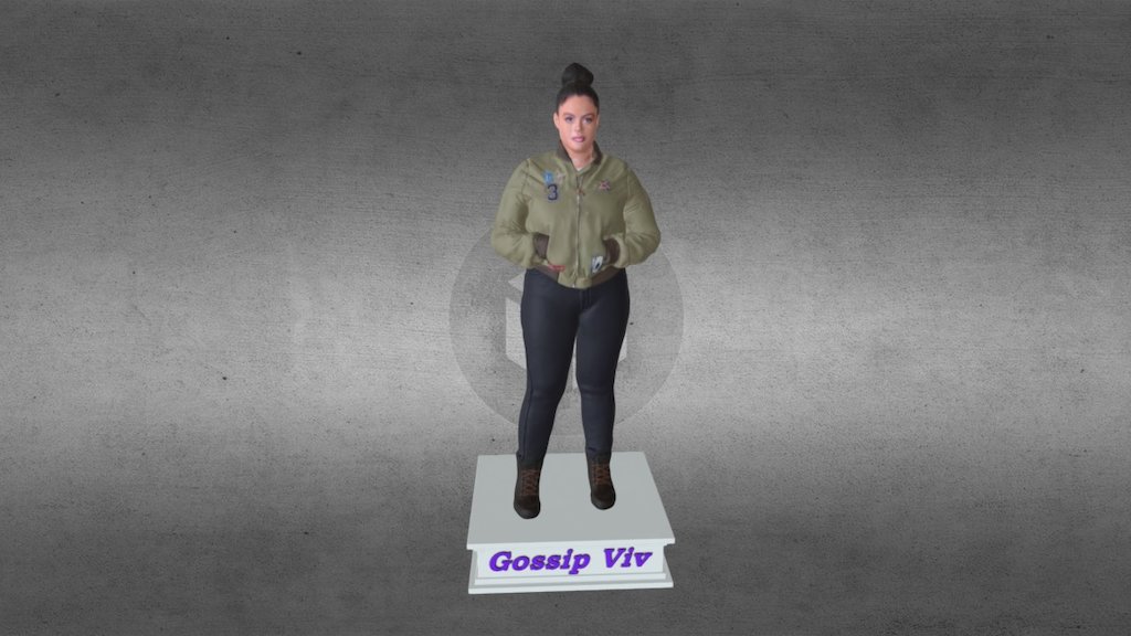 Gossip Viv F - 3D model by Capture It In 3D (@CaptureMeIn3D) [96c7d6a ...