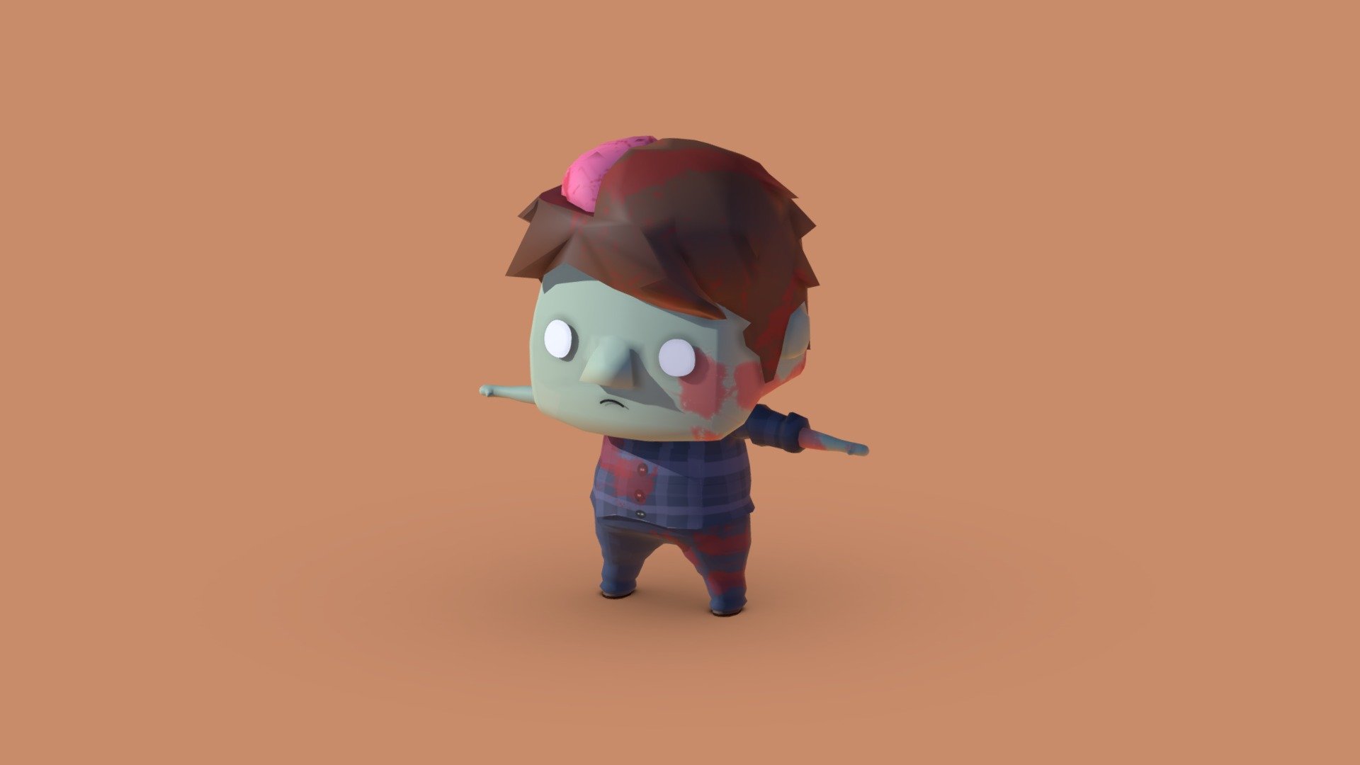 Zombie Male - 3D model by Miaru3d [96c7d95] - Sketchfab