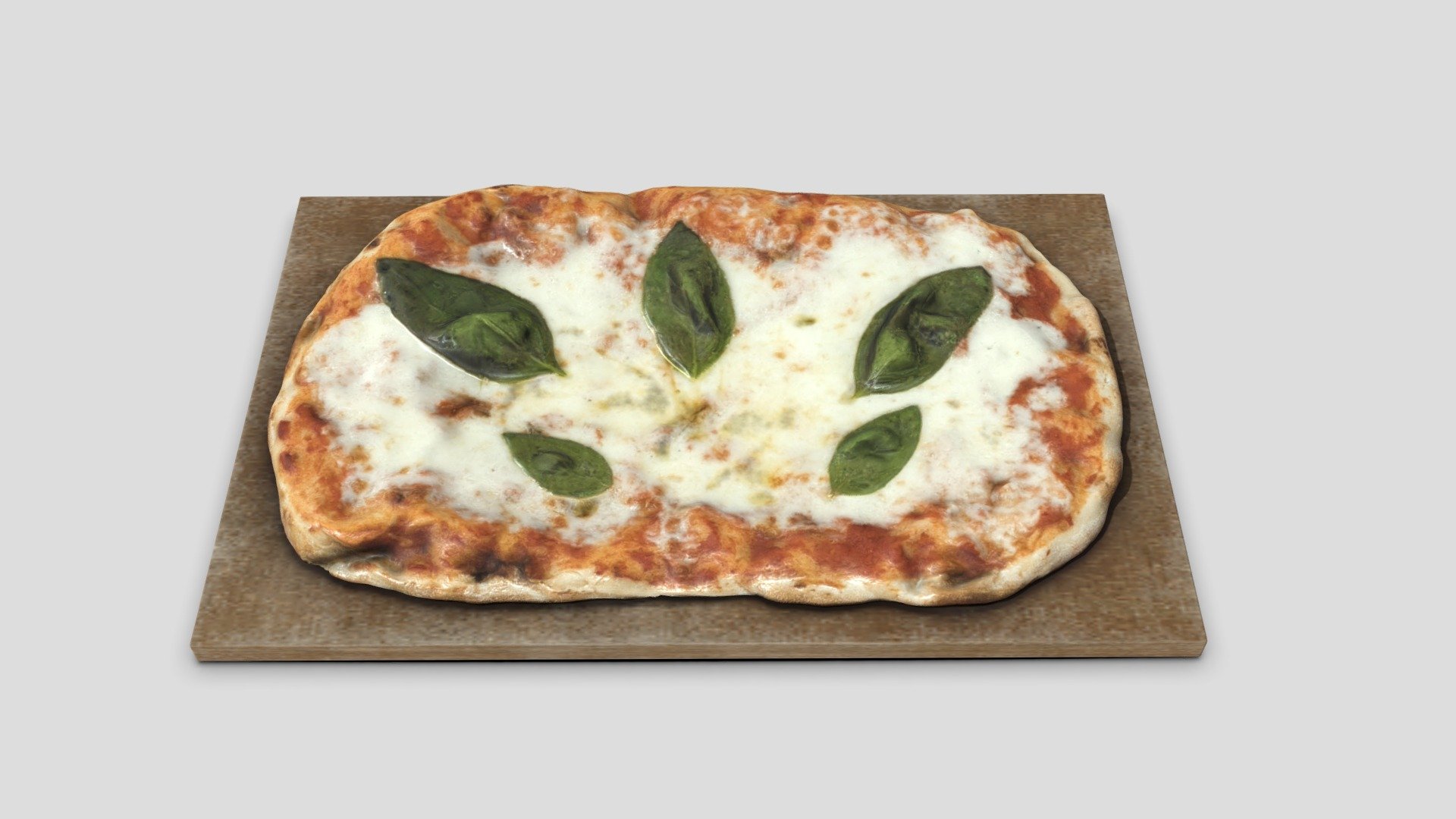Pizza Margherita - Scan - AR/VR Ready - Buy Royalty Free 3D model by ...