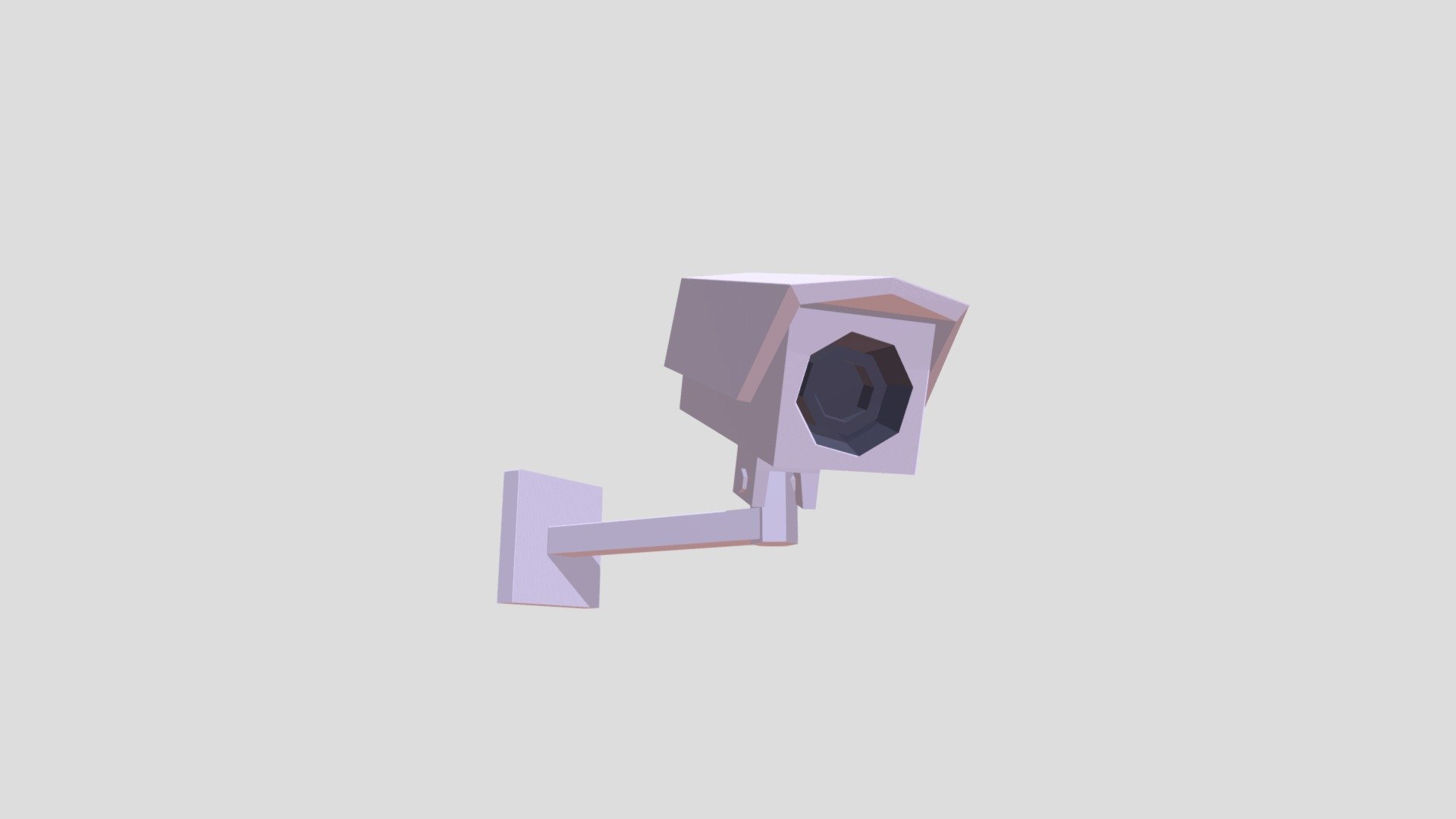 Security camera - Download Free 3D model by W (@W_9) [96c851e] - Sketchfab