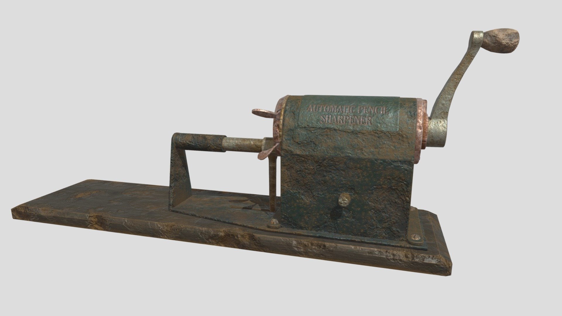Automatic Pencil Sharpener - 3D model by Akoa (@akoa12pm) [96c8d1d ...