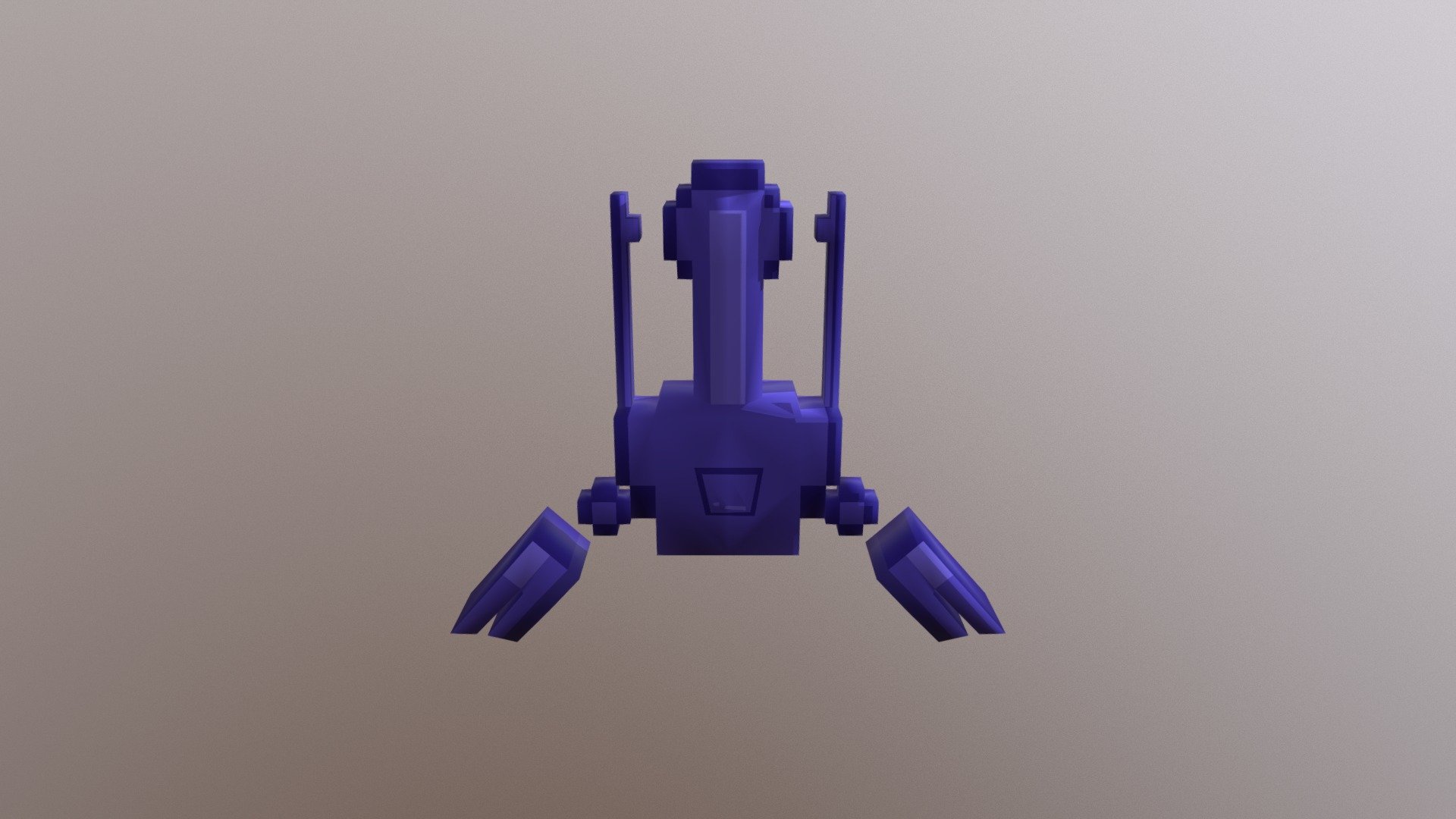 Enemy Spaceship - 3D model by Alice Ursu (@AlicePandaArt) [96caa52 ...