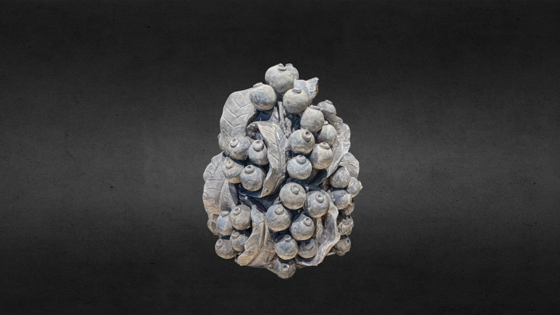 Pottery Loquat Funerary Object (陶枇杷供器) - 3D model by 邵青 (@roblinka ...