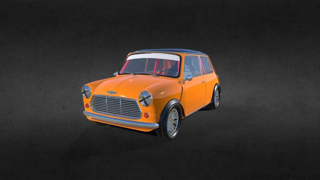 Classic Mini - 3D model by isphording [96cbf11] - Sketchfab