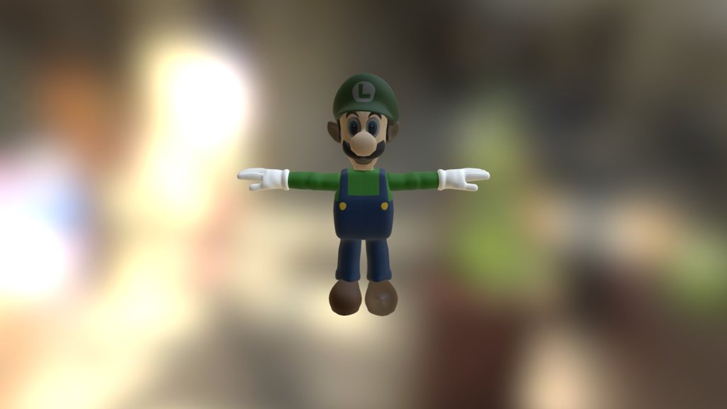 Luigi - 3D model by Pol (@miaau) [96cc6cd] - Sketchfab