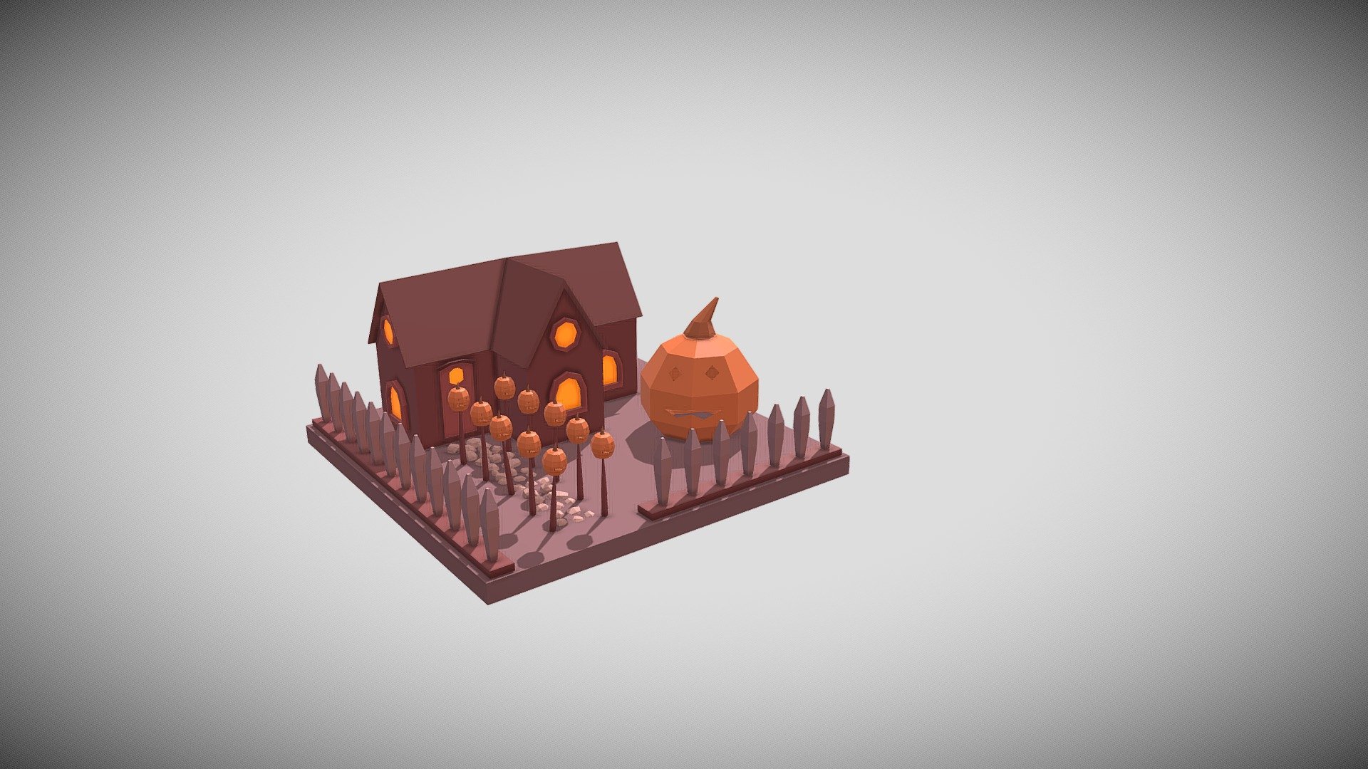 House halloween - Download Free 3D model by Aruman (@AndreyIsachenko ...