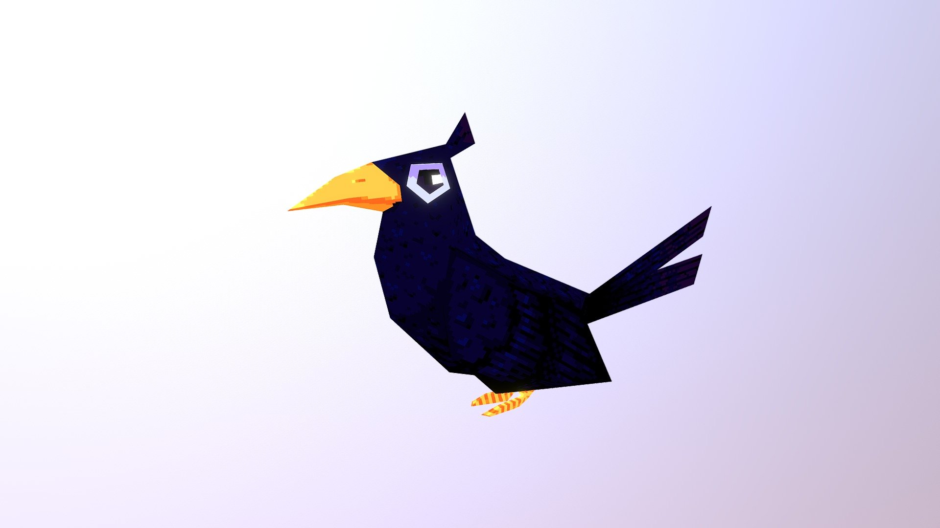 Pixel bird - 3D model by H!KKAGE (@HIKKAGE) [96ce282] - Sketchfab