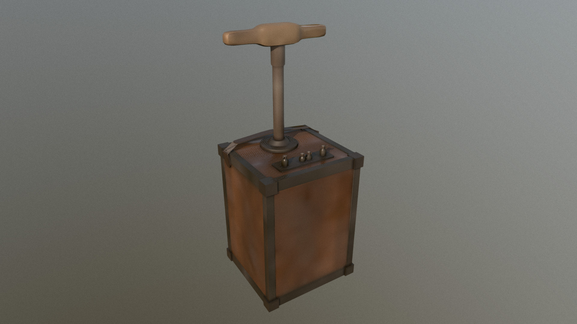 TNT Plunger Detonator - 3D model by SamG115 (@sgarner115) [96cf77b ...