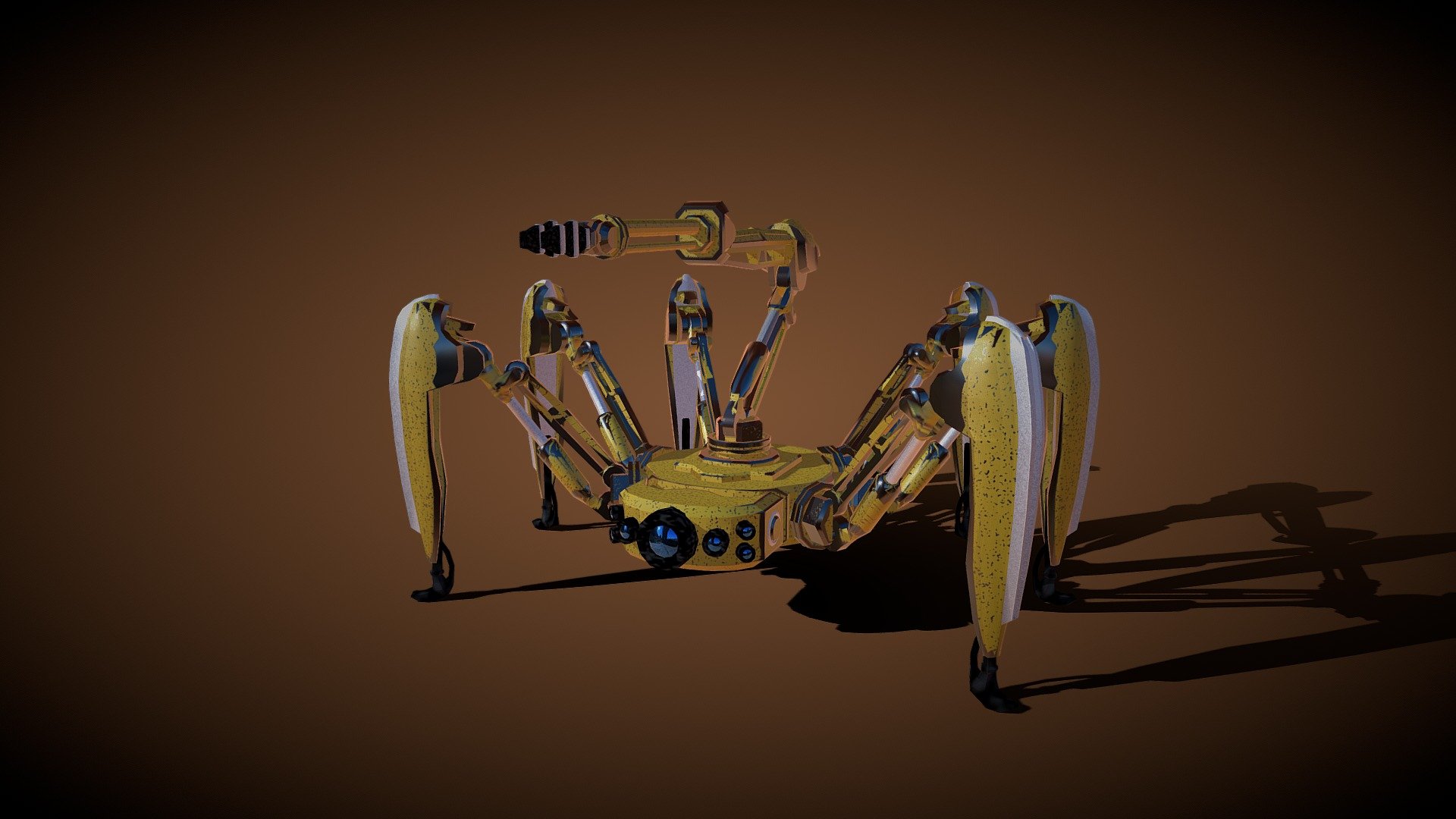 Spider mars bot - Download Free 3D model by Caledhril (@caledhril_01 ...