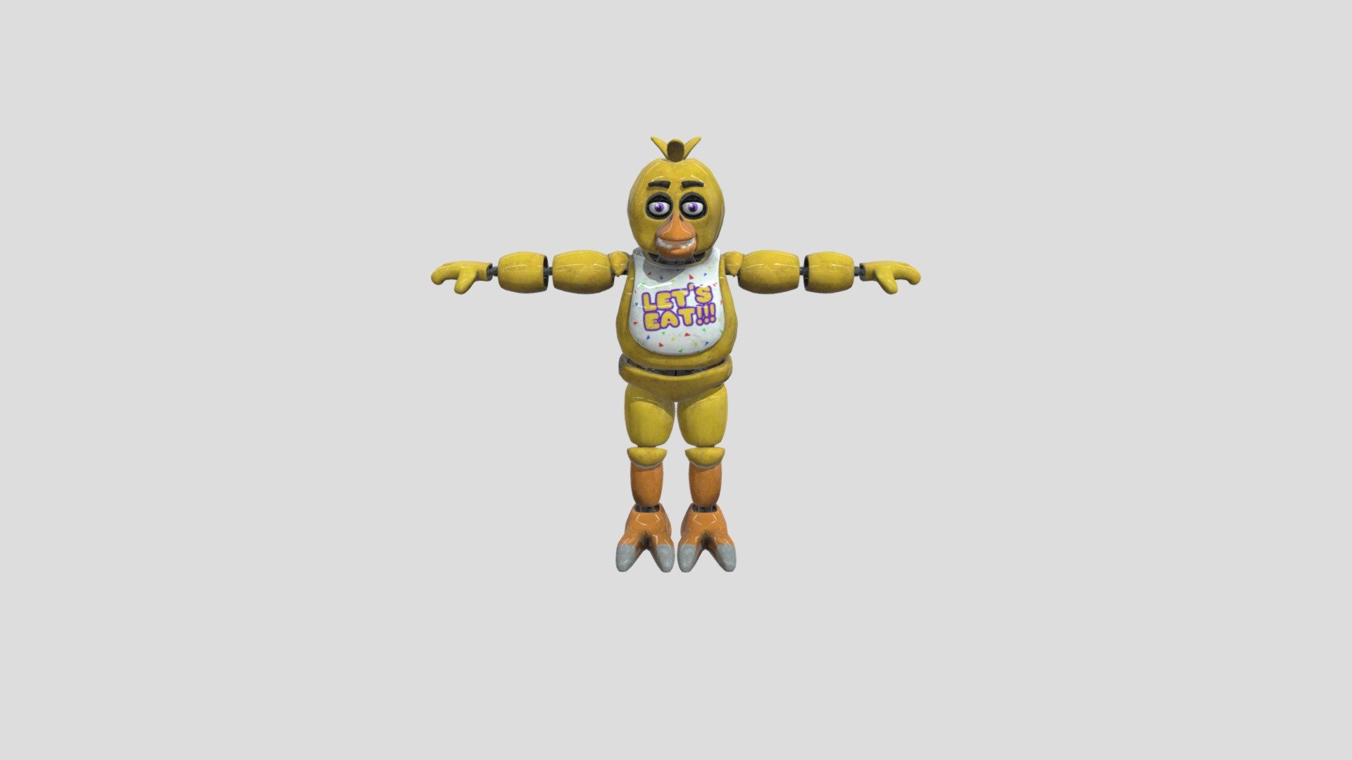 Chica help wanted model 3d - Download Free 3D model by ulrickturpin20 ...