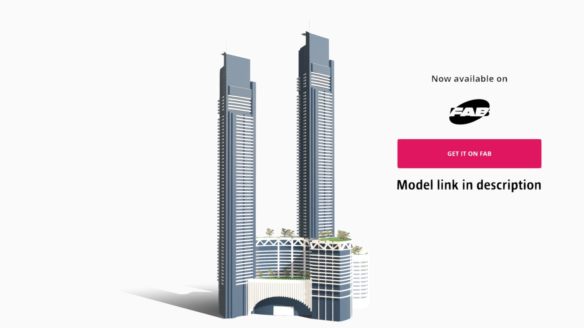 Sumou towers - Saudi arabia jeddah - 3D model by 1Quad (@1.Quad) [96cffeb] - Sketchfab