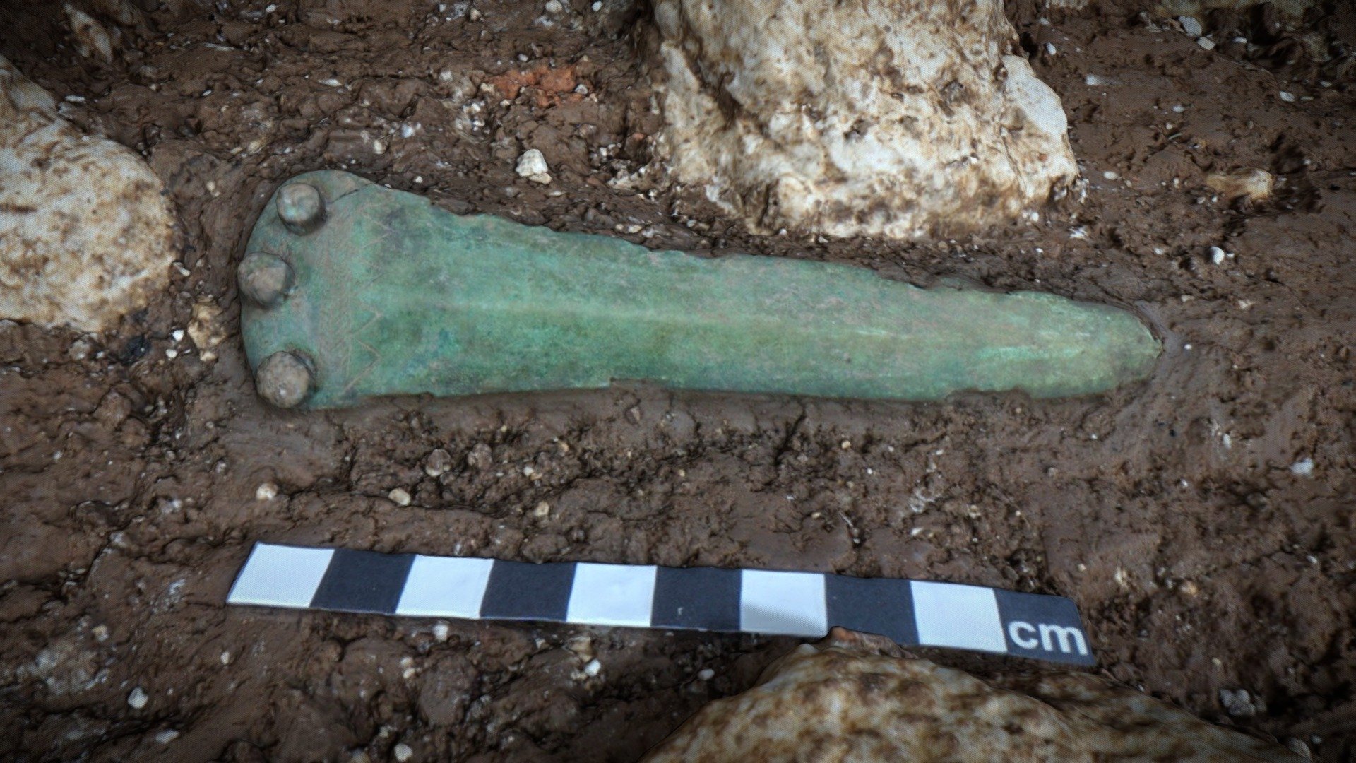 Bronze Age Dagger - Dolch Bronzezeit - 3D model by AndreasZauner ...