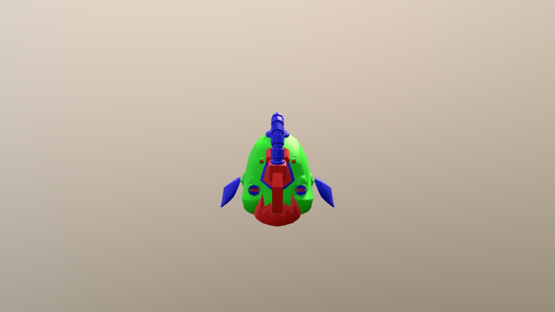 Submarine RBG Test - 3D model by pforget.1 [96d4037] - Sketchfab