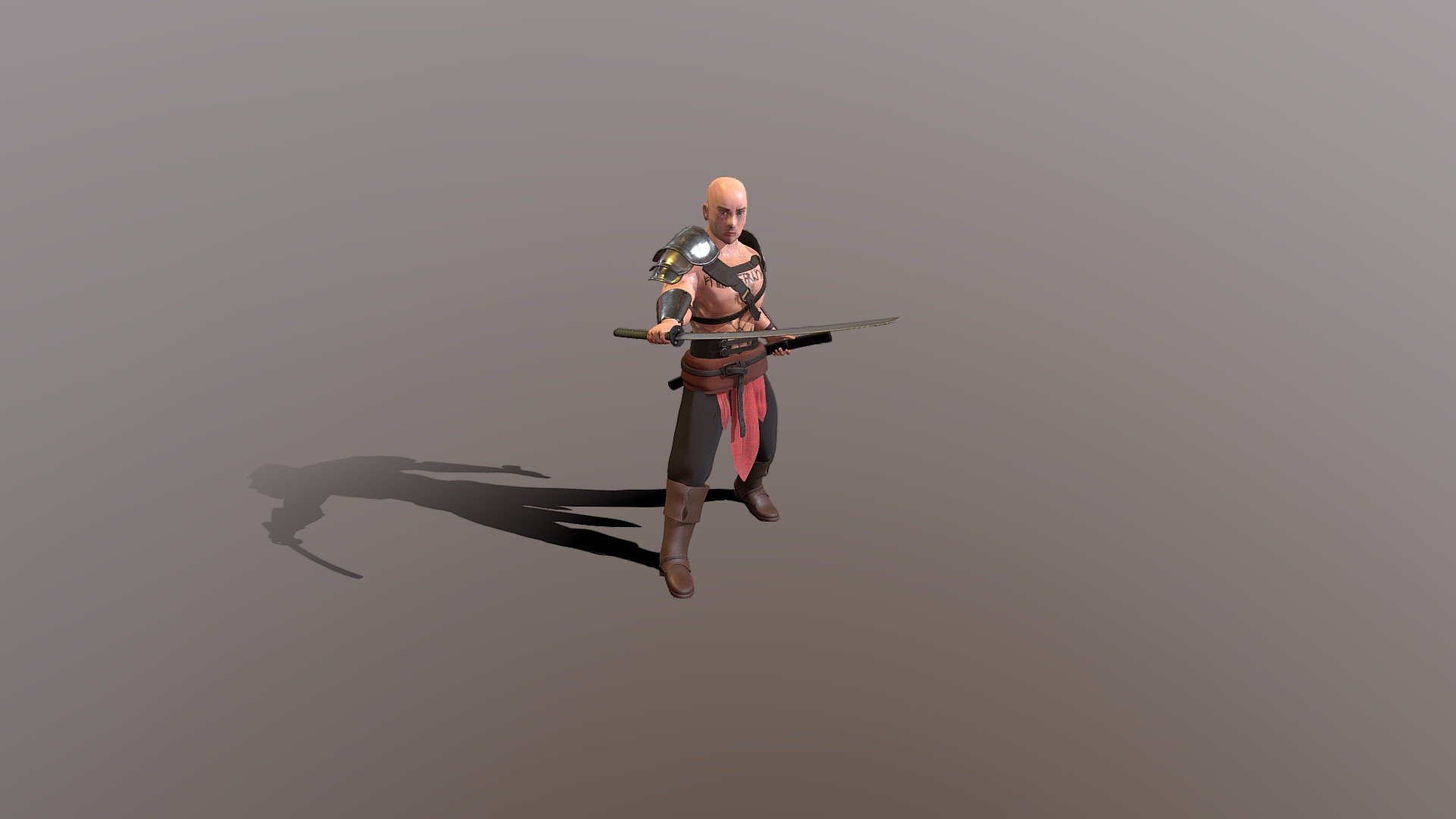 Warrior Nameless - 3D model by buiducanh2601 [96d6880] - Sketchfab