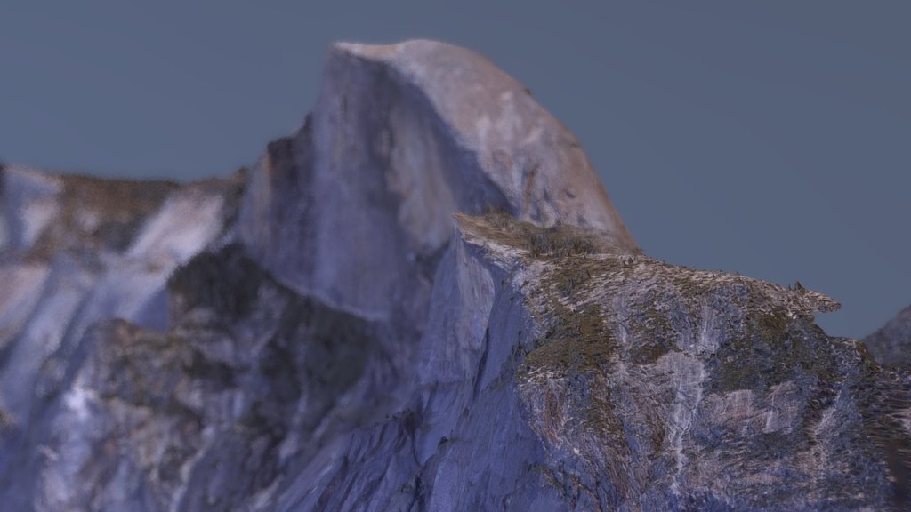 Half Dome at Dawn - 3D model by SilliconValleyPilot (@real3d) [96d6c17 ...