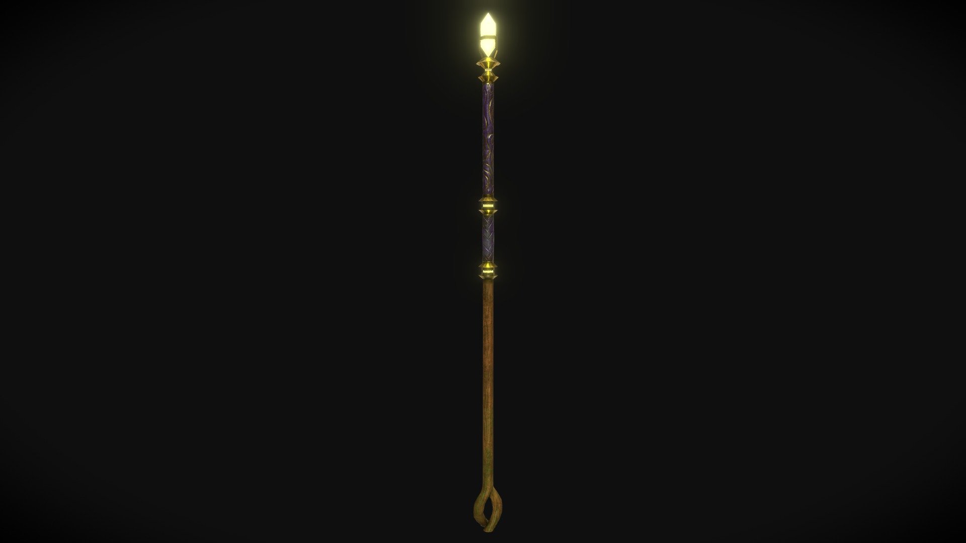 Staff - 3D model by 42nights [96d95d2] - Sketchfab
