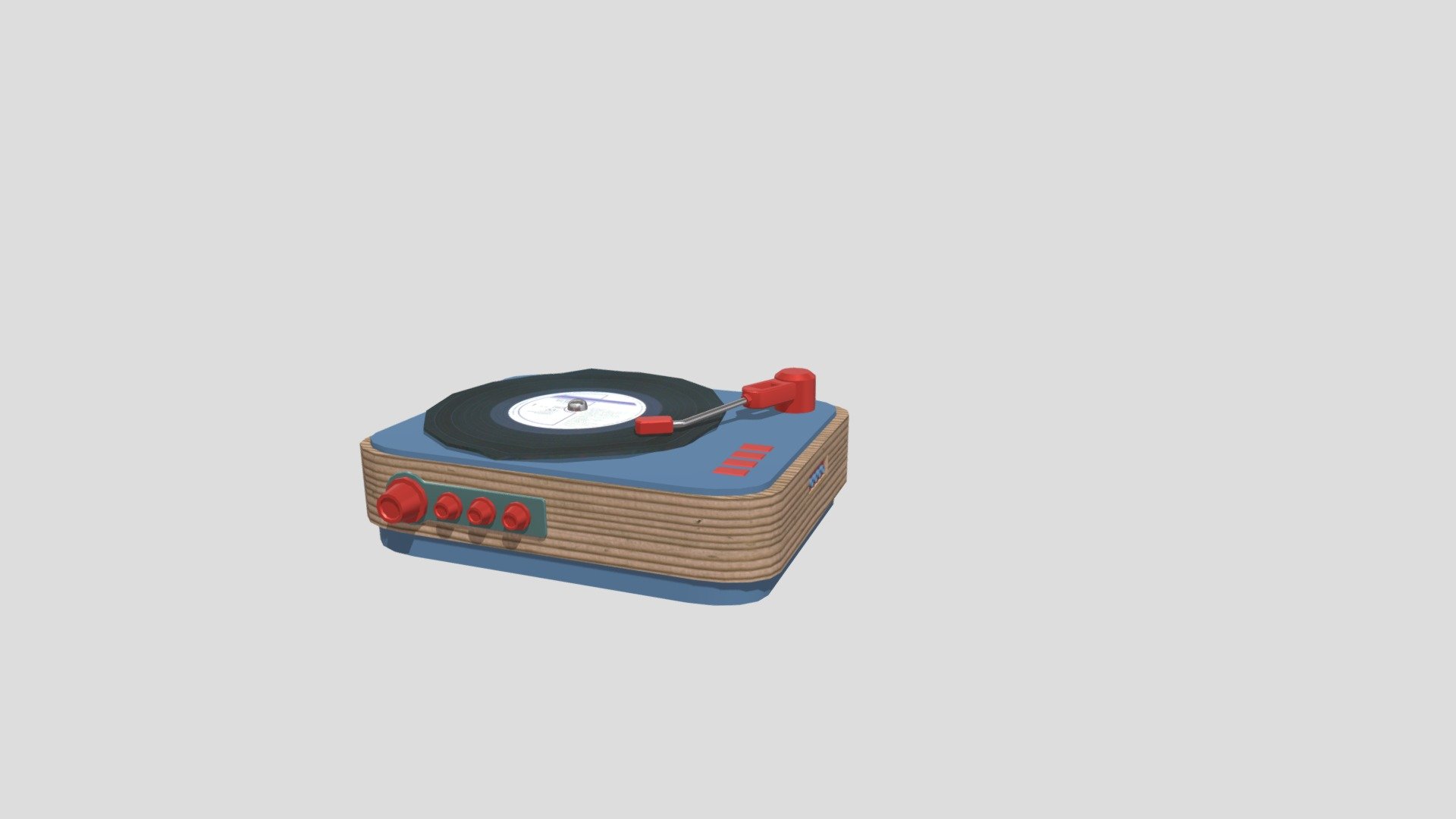Vinil Low Poly - Download Free 3D model by Marousiya [96de257] - Sketchfab