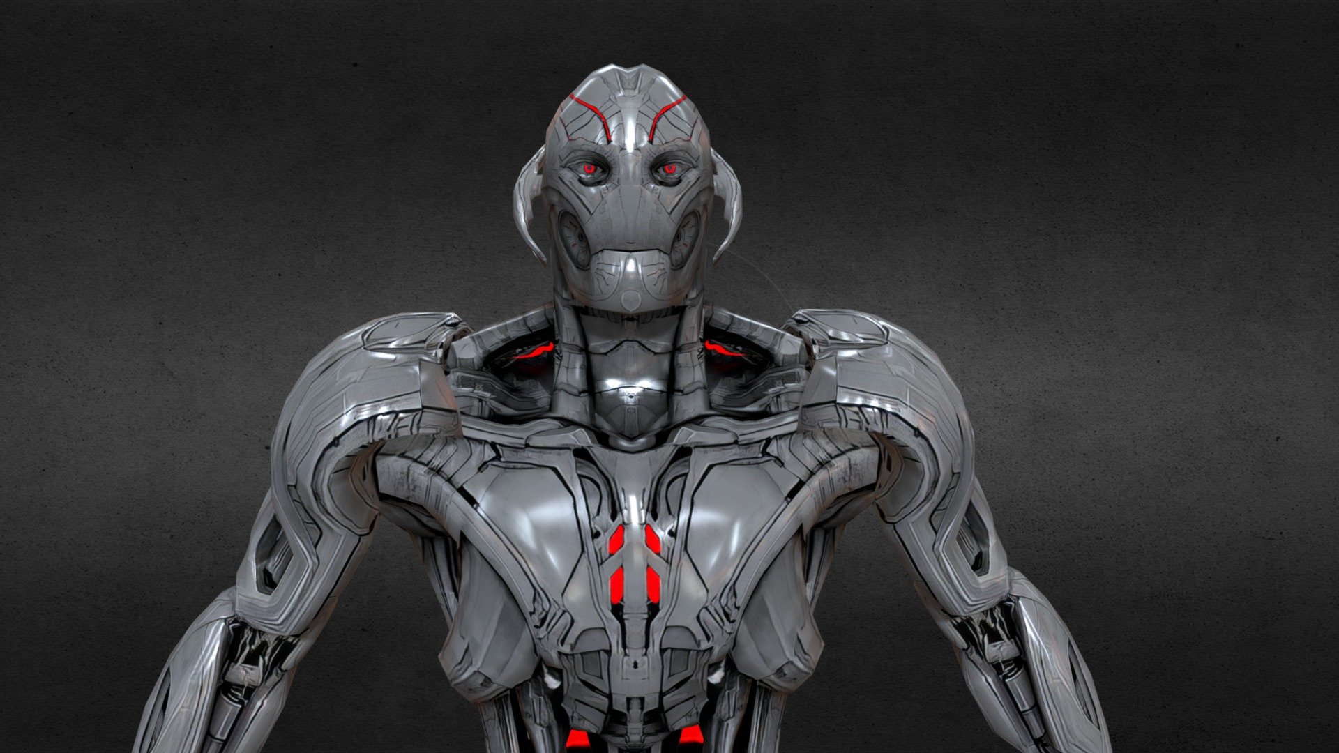Ultron Avengers - Buy Royalty Free 3D model by MoAbuAkb [96de3f8 ...
