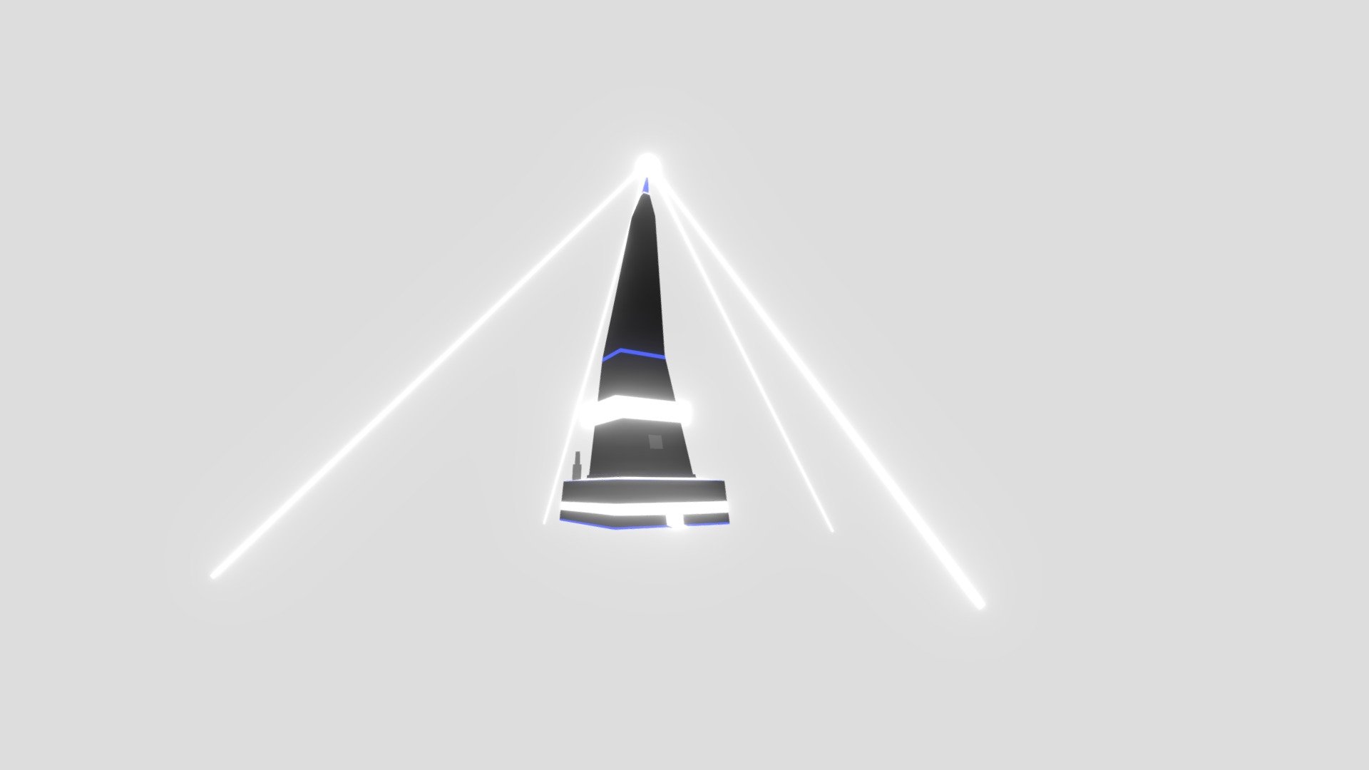 Moon Electrical Obelisk Of Laser Light - 3D model by jorgebaby ...