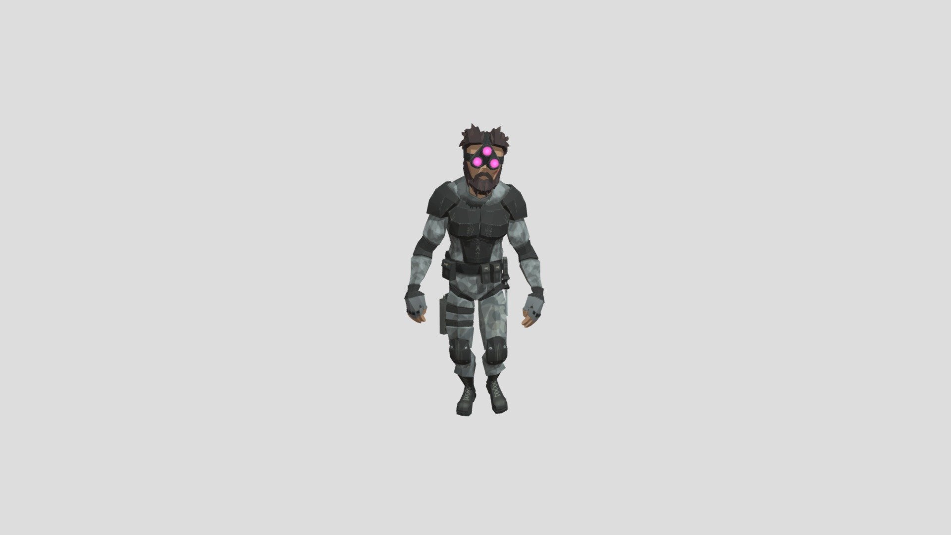 Strut Walking - 3D model by nukod358 [96dfc8b] - Sketchfab