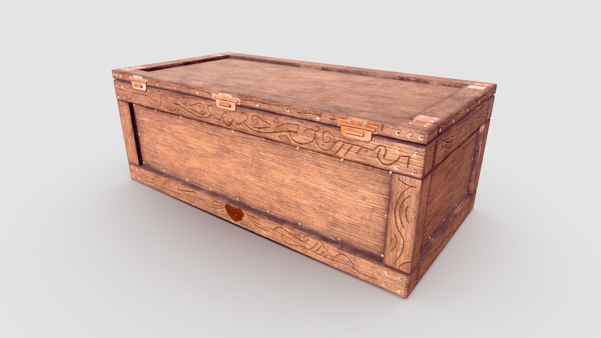 Steam Punk Chest - 3D model by DefaultBox [96e08bd] - Sketchfab