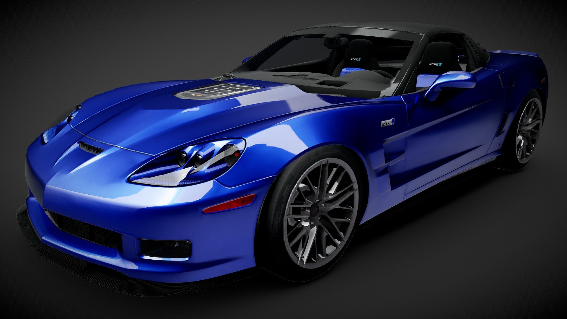 Chevrolet Corvette C6 Zr1 - Download Free 3D model by Randomness ...