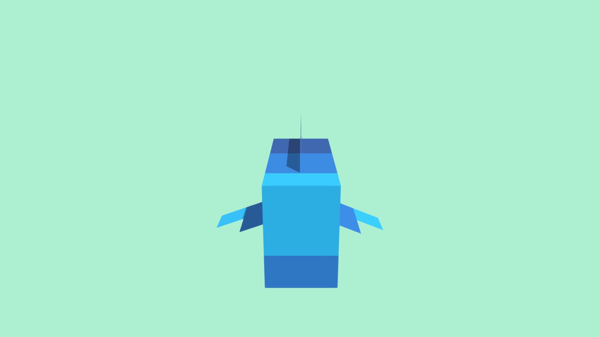 Blue exotic fish - 3D model by SMETANNA [96e306c] - Sketchfab