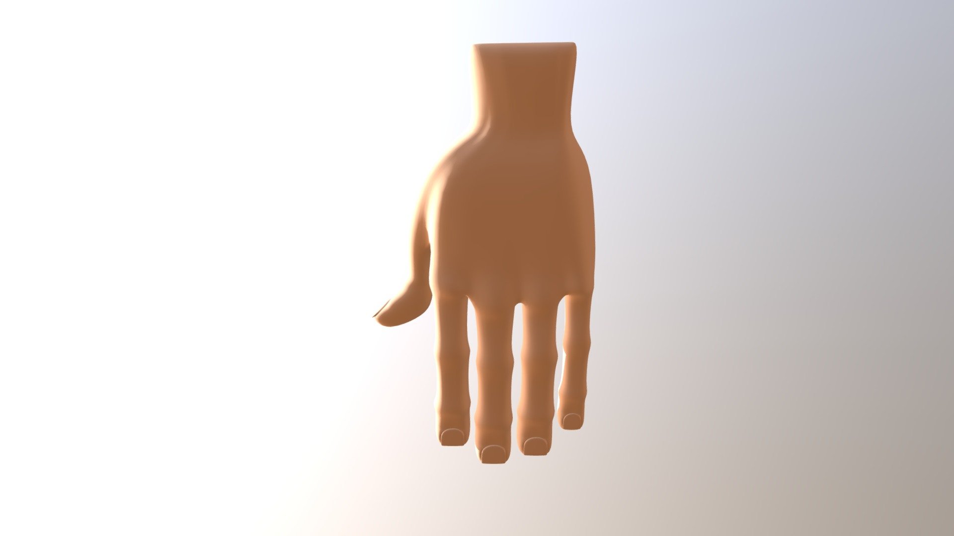 Modelado de una mano - 3D model by afloresa [96e35a1] - Sketchfab